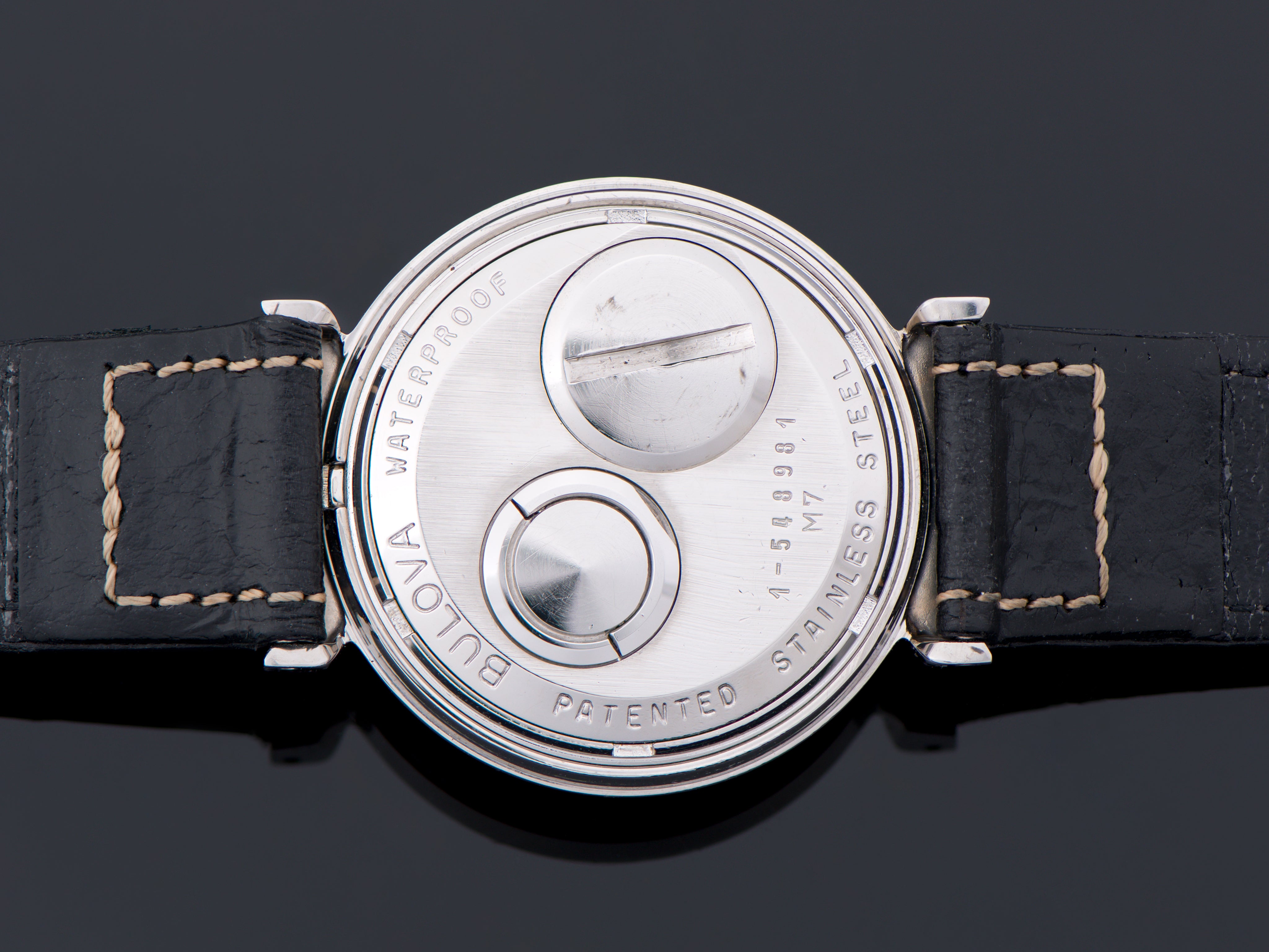 Bulova Accutron Spaceview Bowtie Stainless Steel Watch