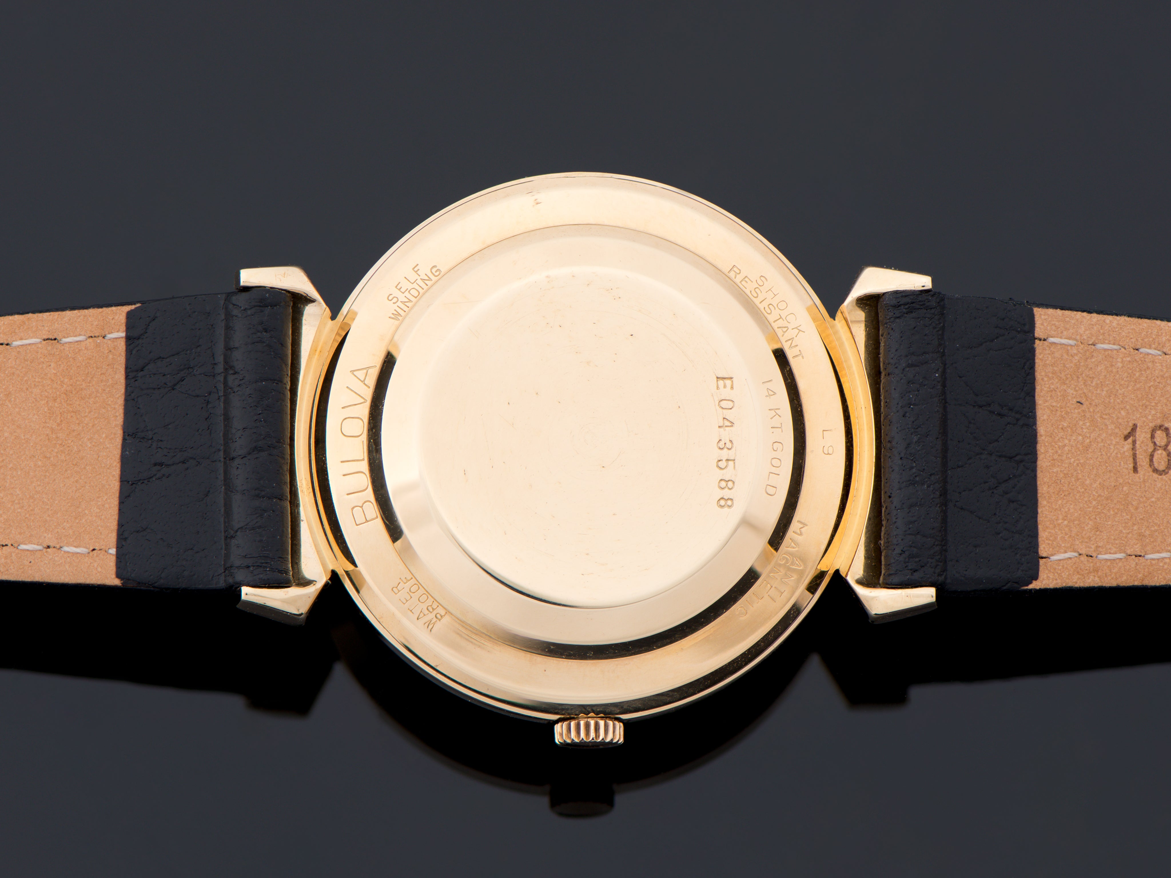 Bulova Automatic 14K Yellow Gold Watch