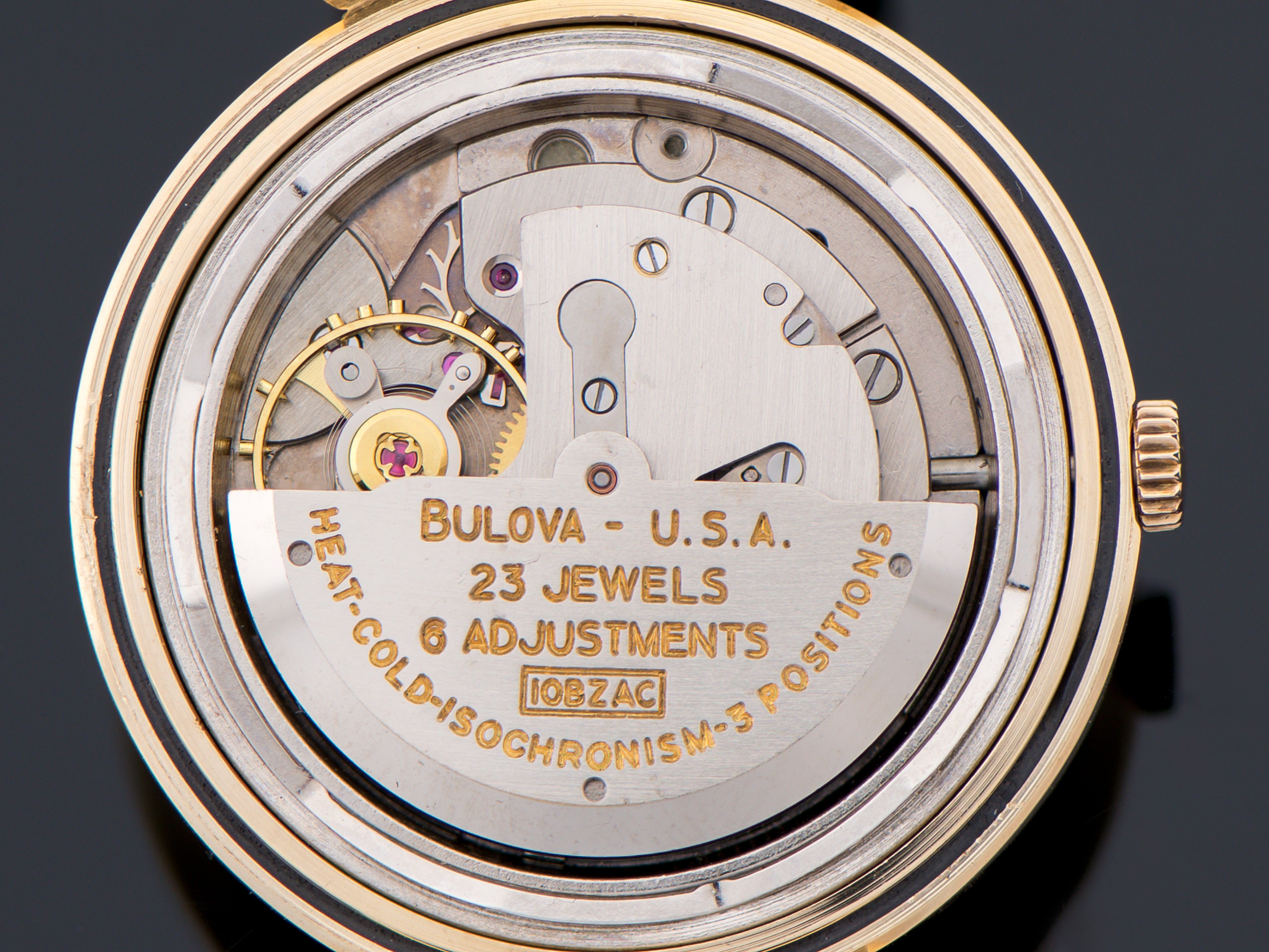 Bulova Automatic 14K Yellow Gold Watch