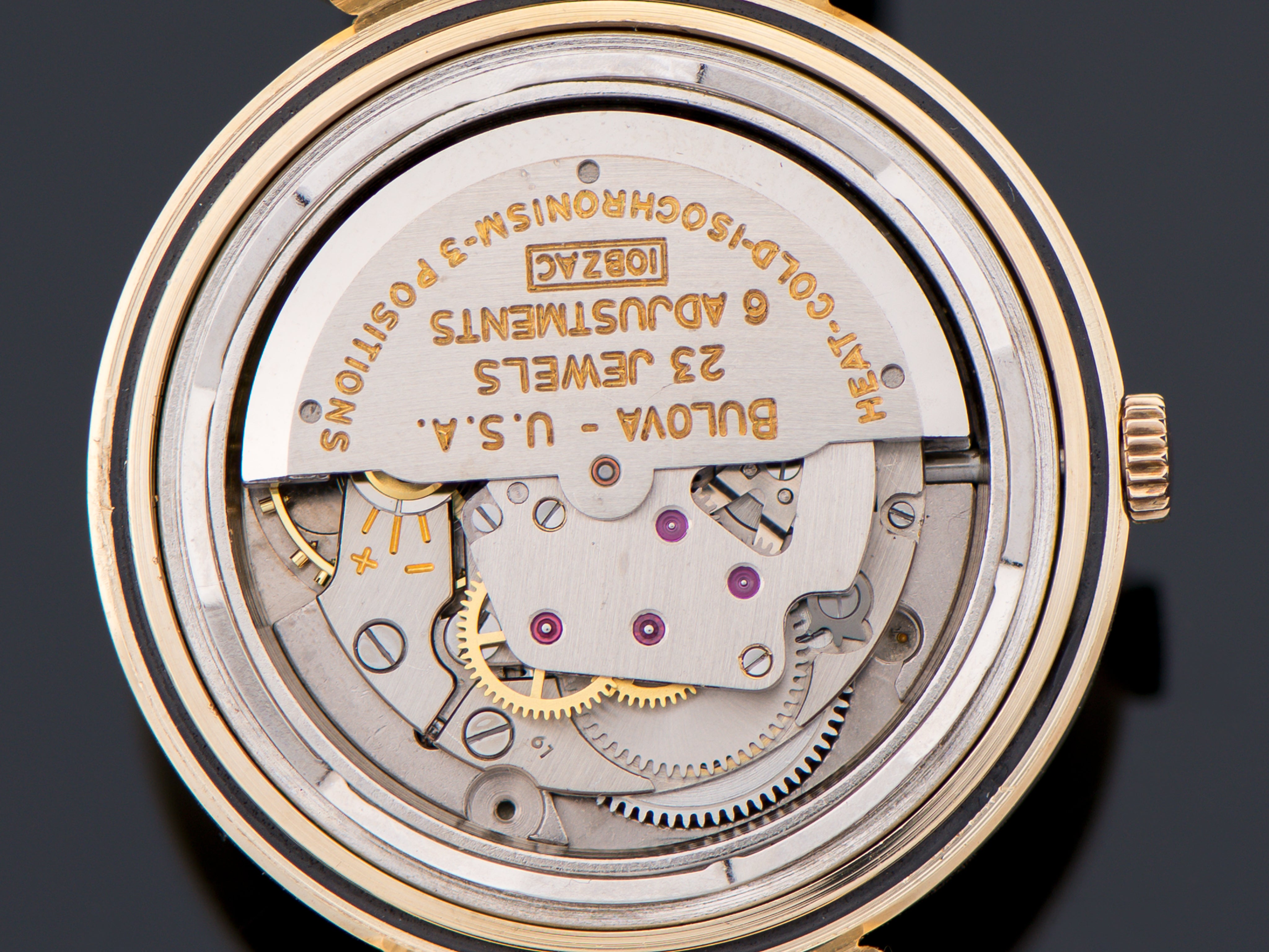 Bulova Automatic 14K Yellow Gold Watch