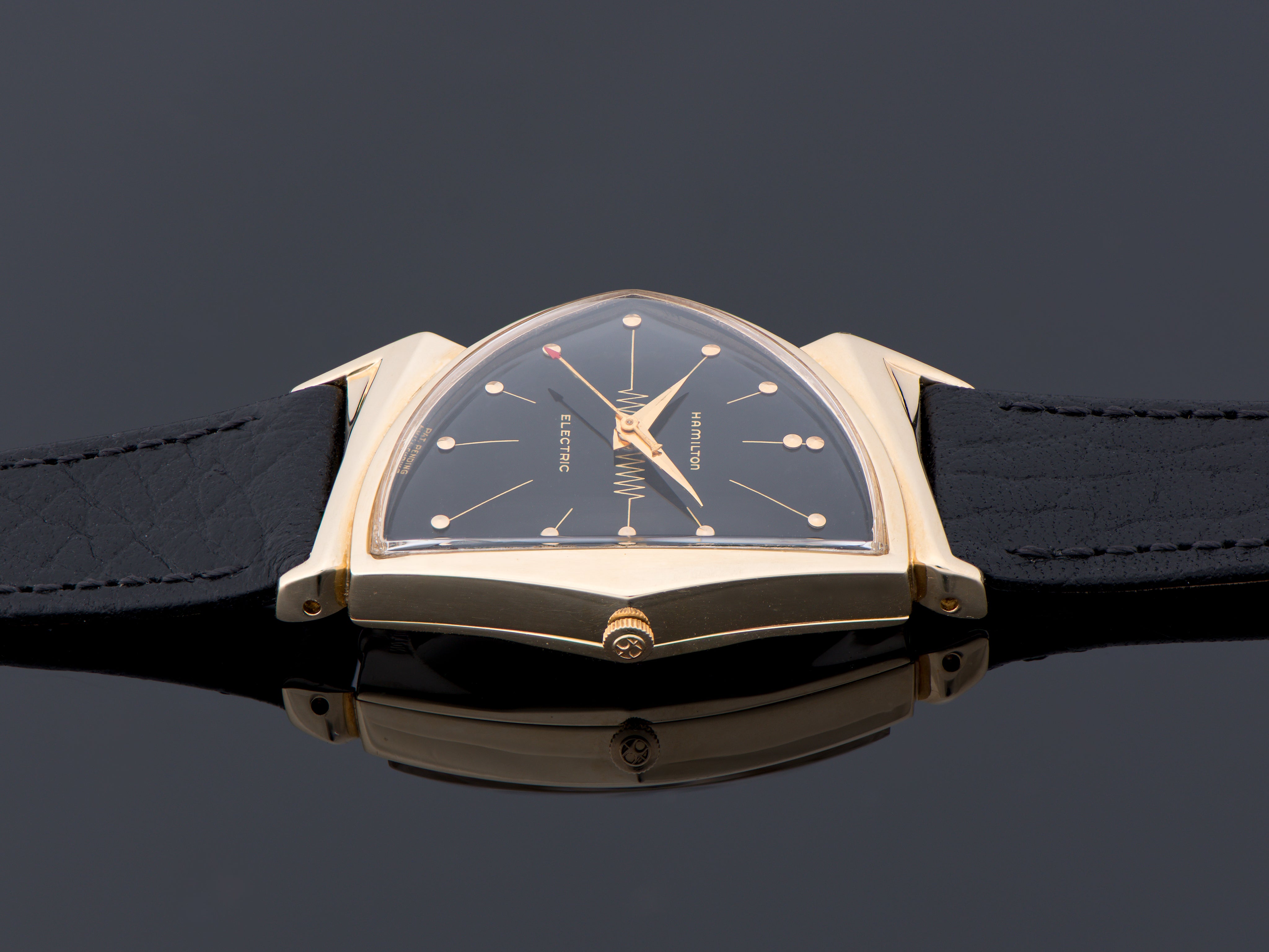 Hamilton Electric 14K Gold GE Pacer Breakthru '60 Watch (Ventura II)