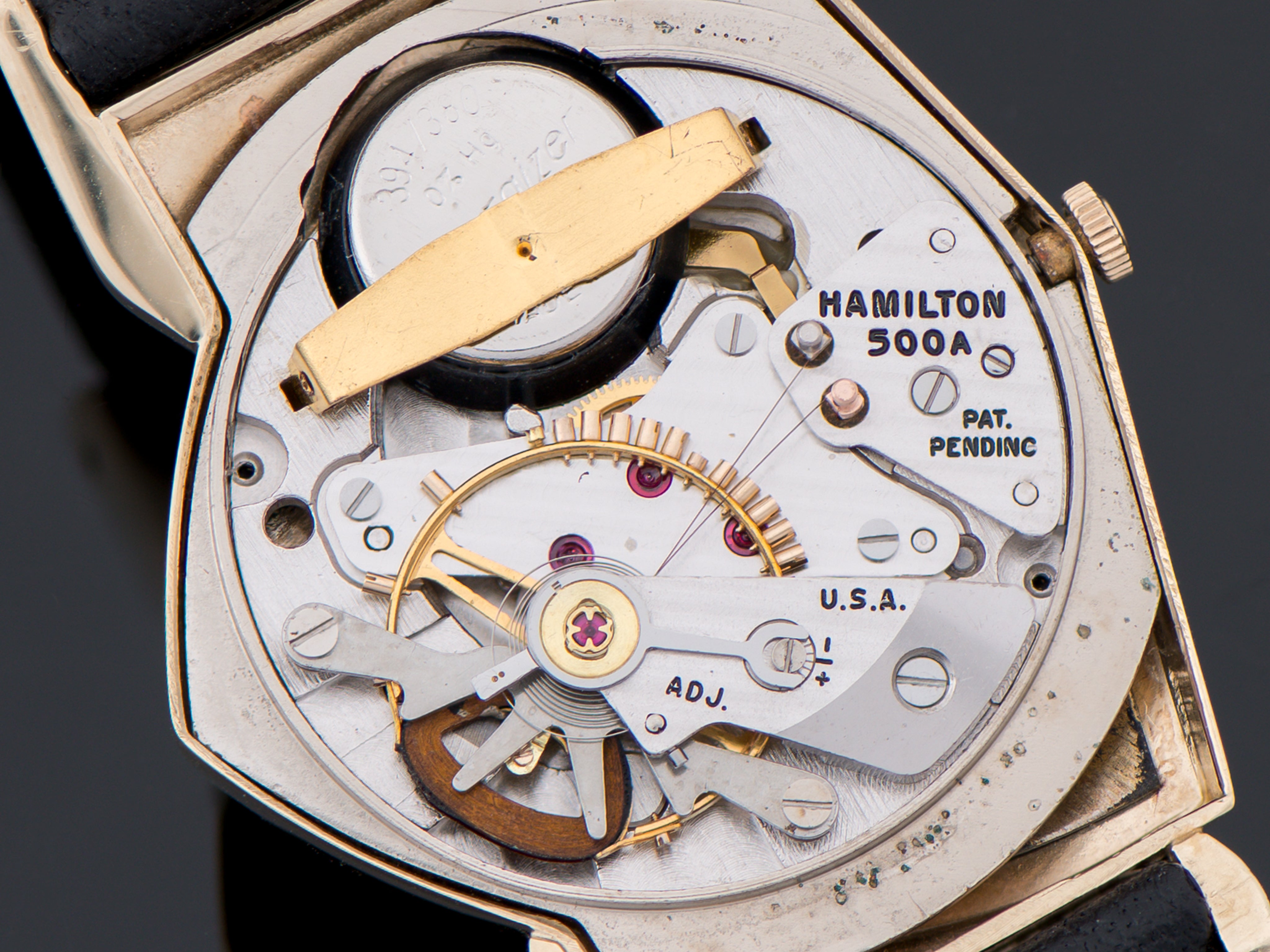 Hamilton Electric 14K Gold GE Pacer Breakthru '60 Watch (Ventura II)