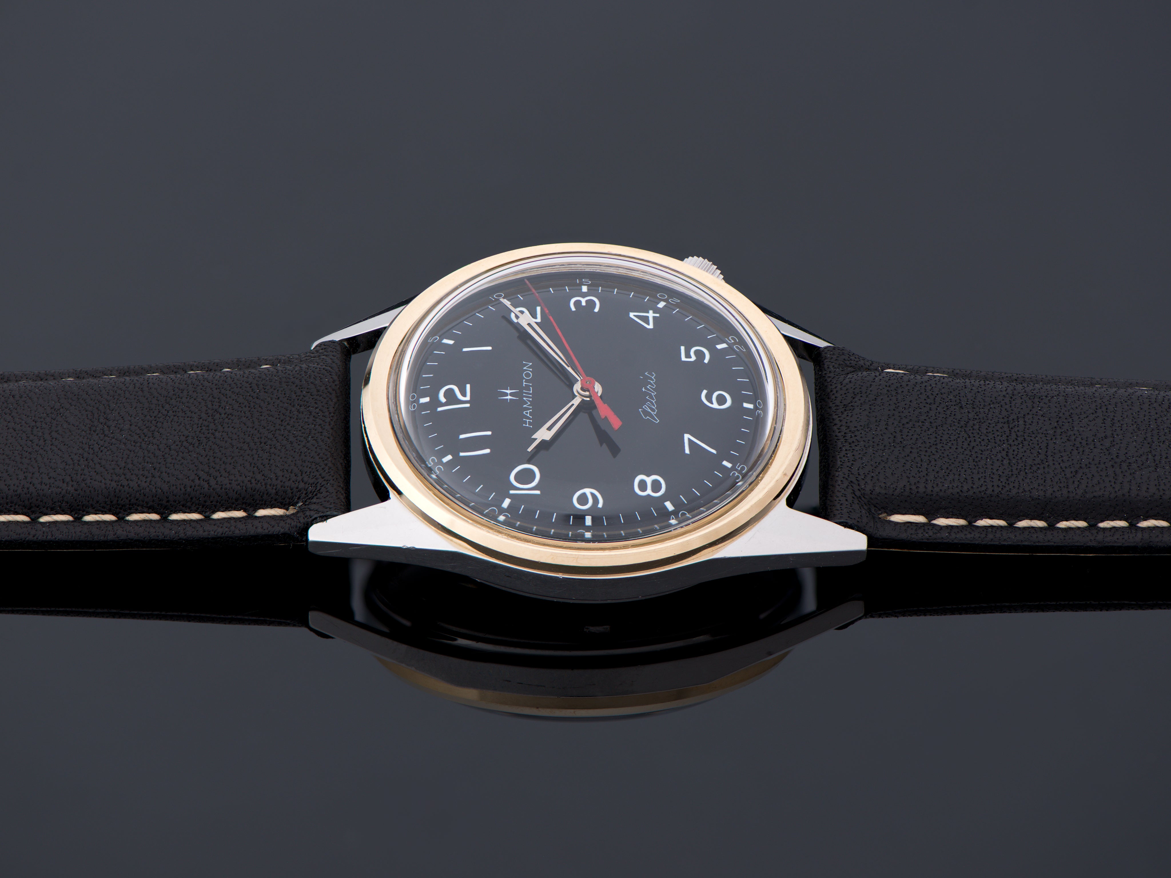 Hamilton Electric Clearview Black Dial Watch