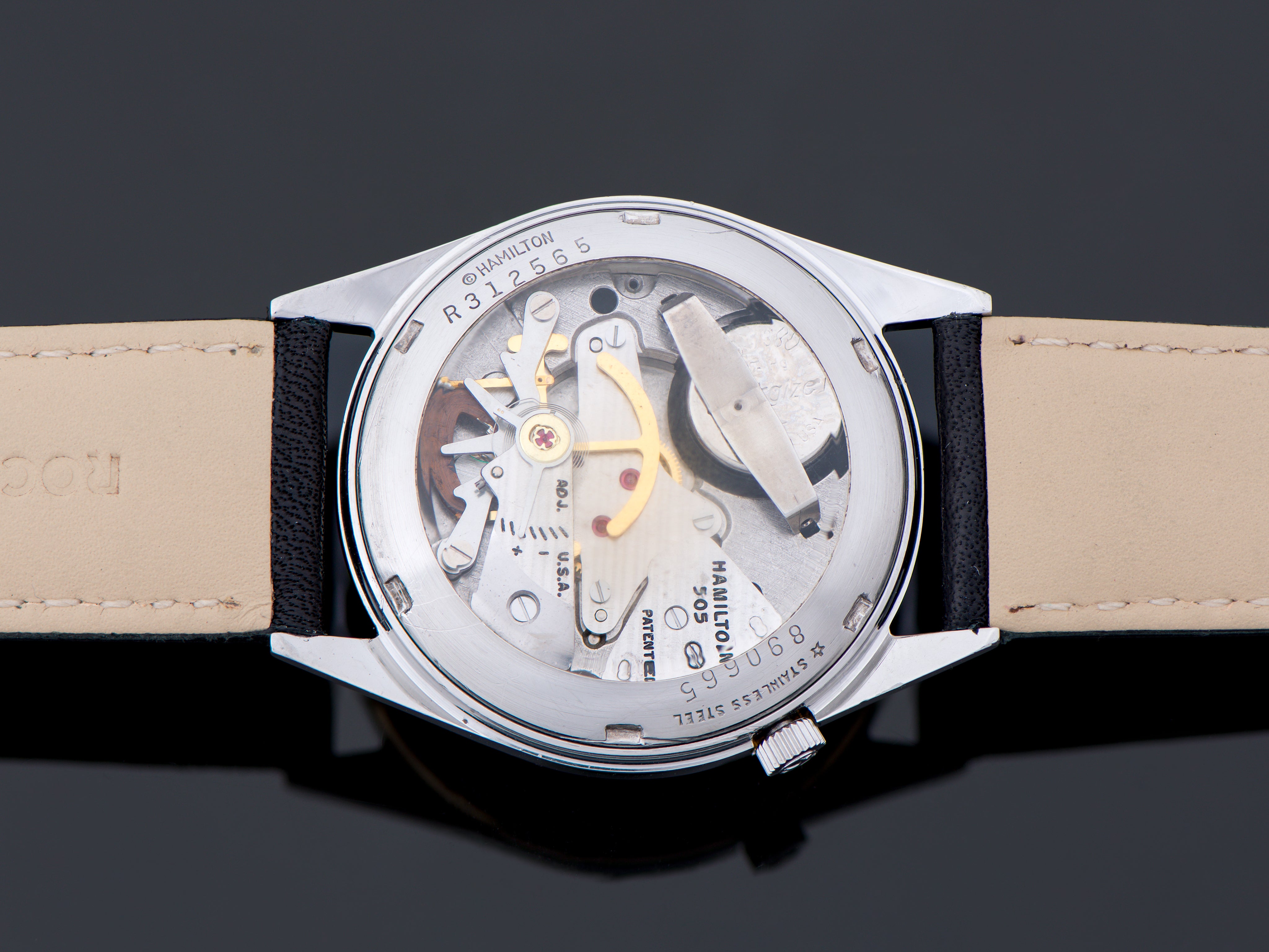 Hamilton Electric Clearview Black Dial Watch