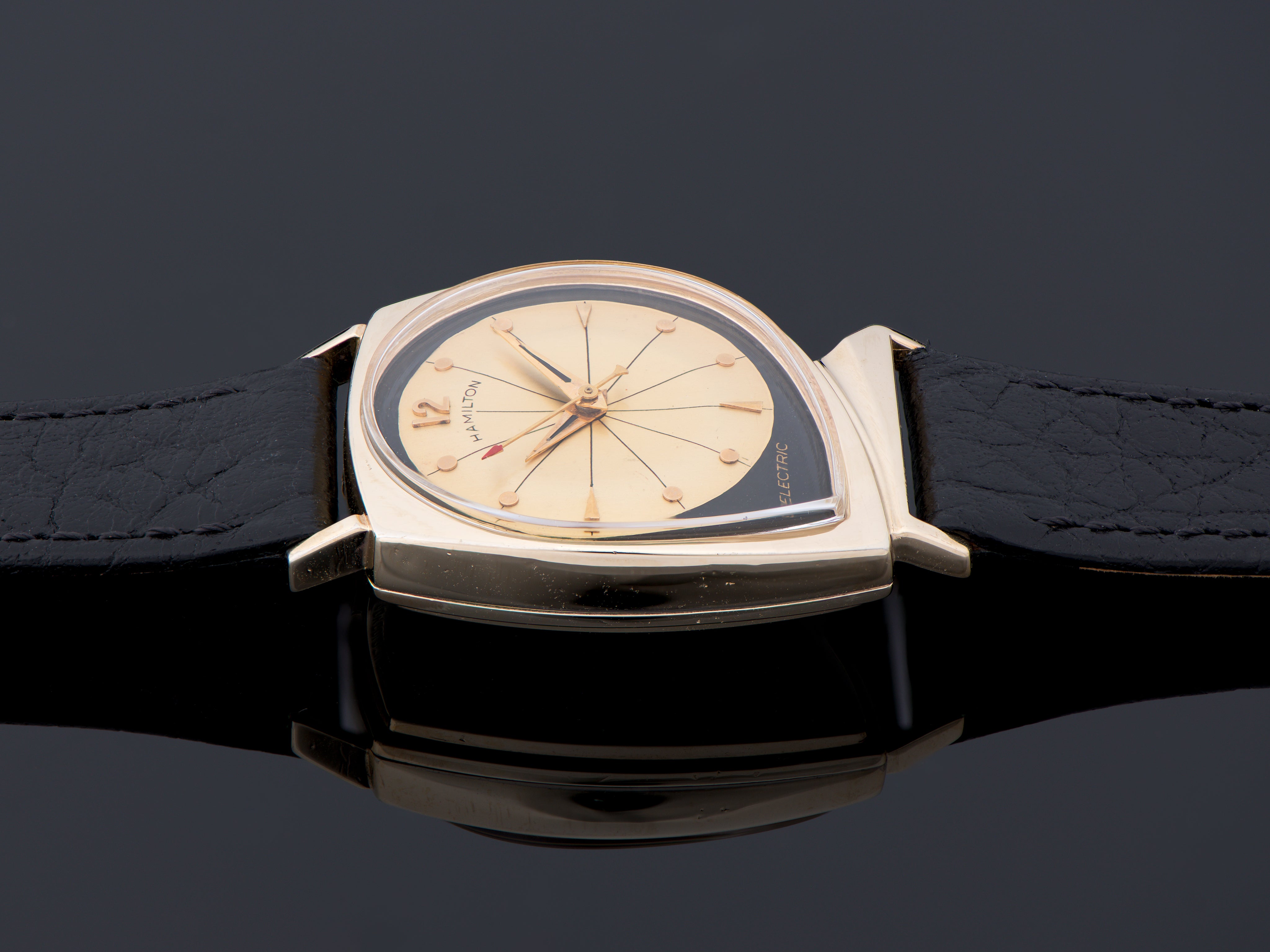 Hamilton Electric Meteor Original Finish Black/Gold Dial