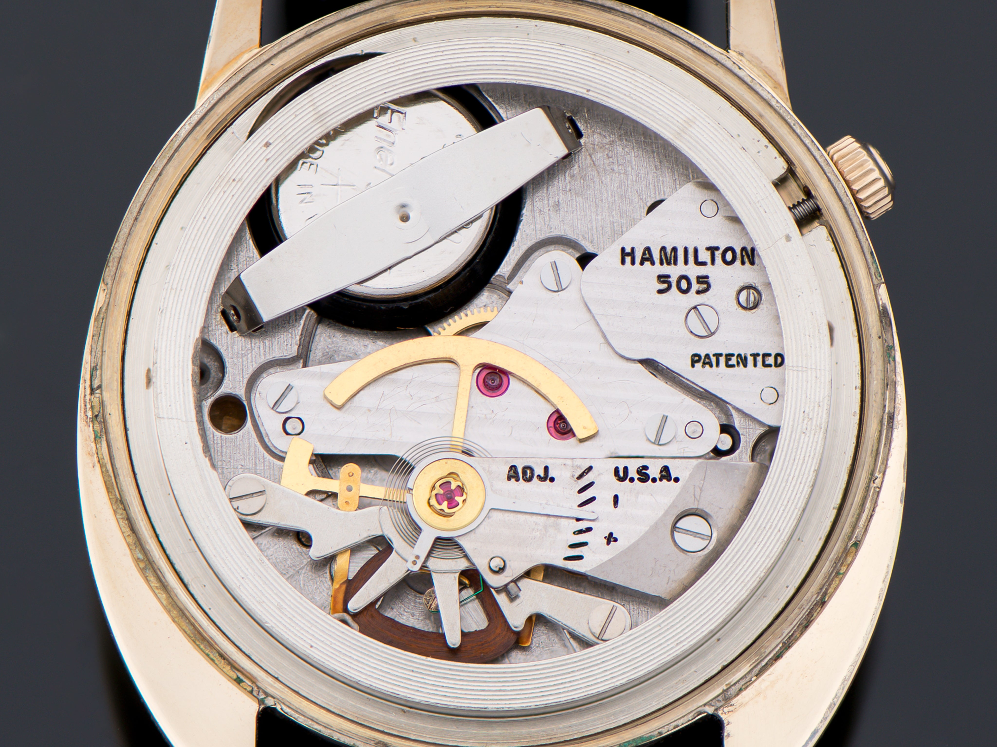 Hamilton Electric Saturn Original Black Dial Watch