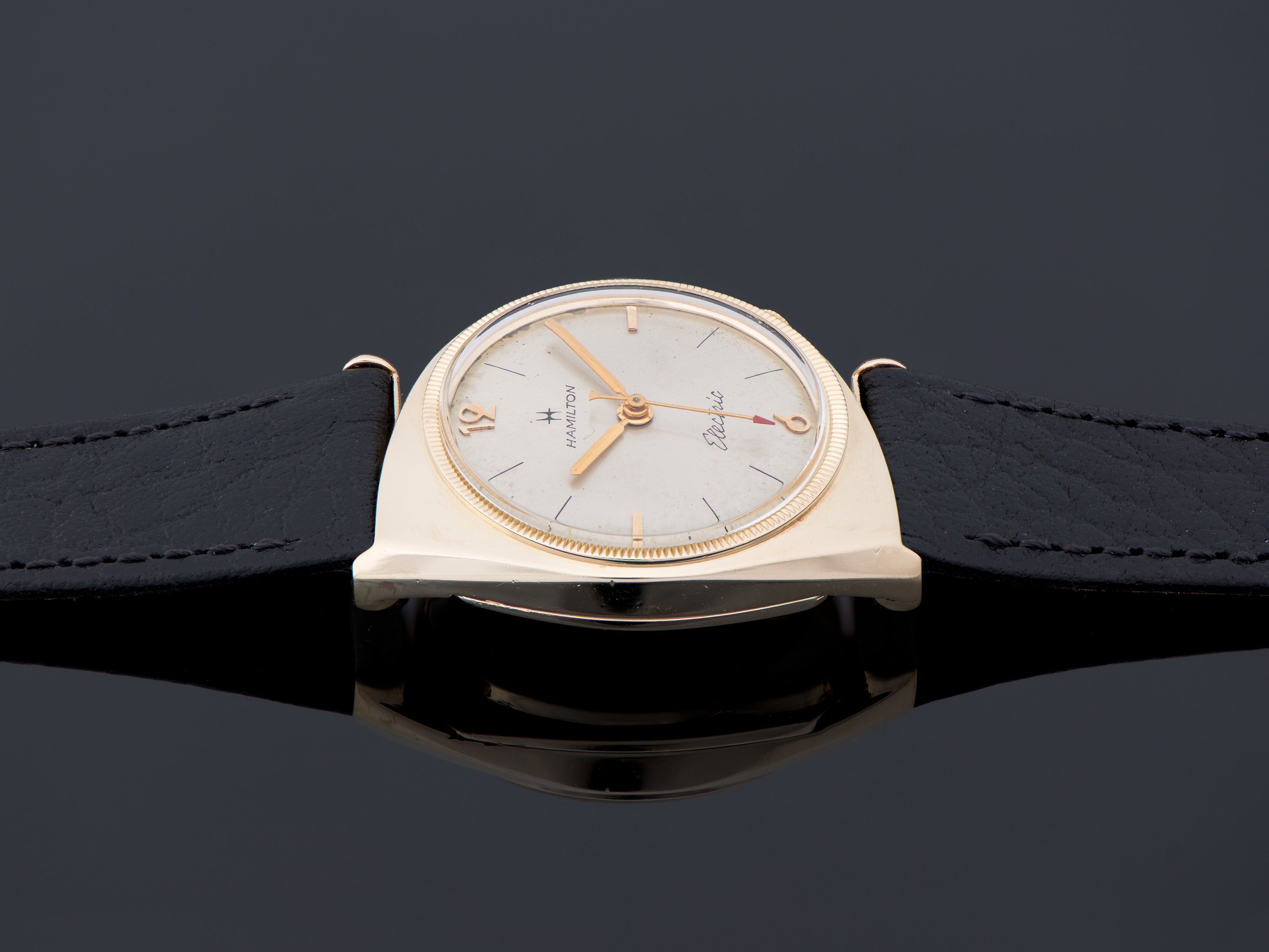 Hamilton Electric Savitar 14K Yellow Gold Watch