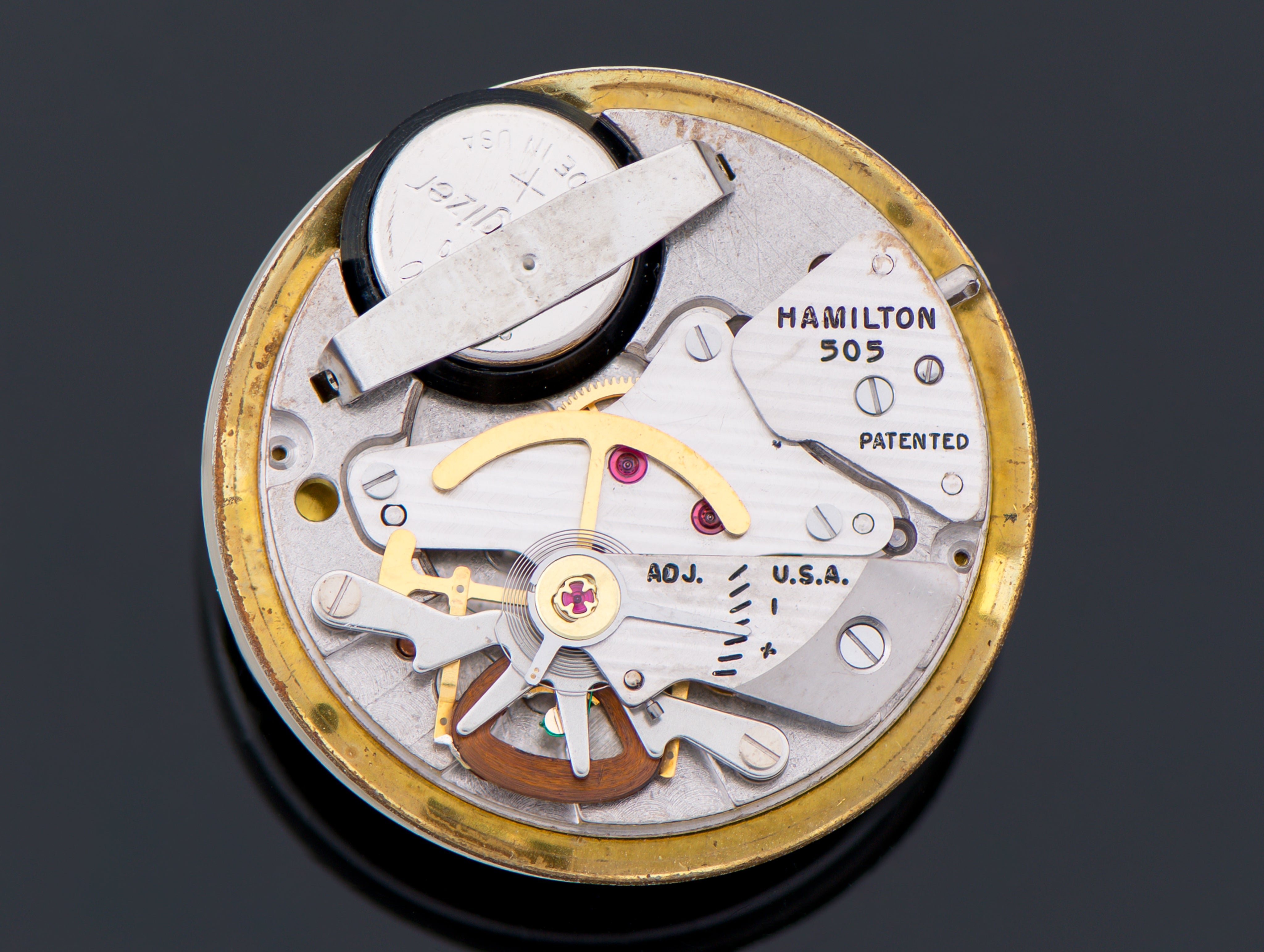 Hamilton Electric Skip Jack Watch With Rare RR Style Dial