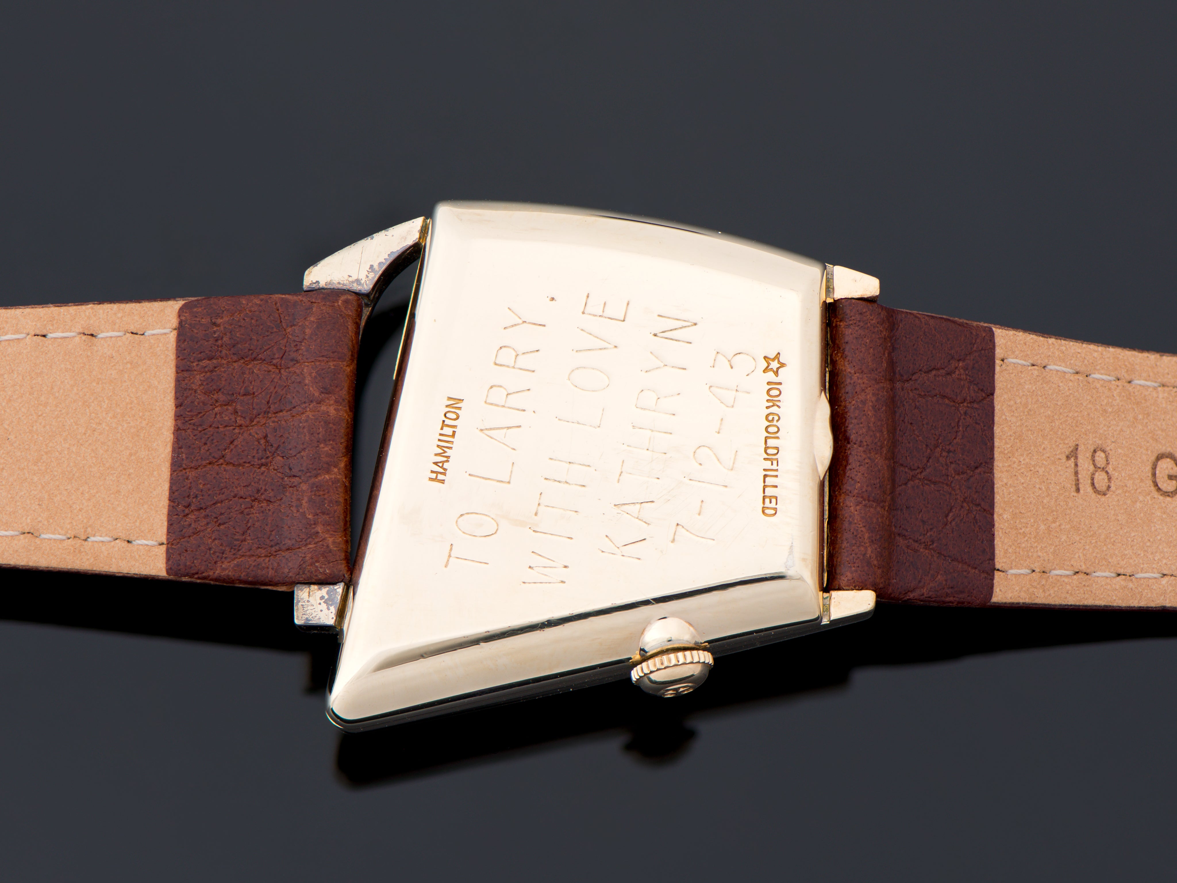 Hamilton Flight II Asymmetric Watch Champagne Dial