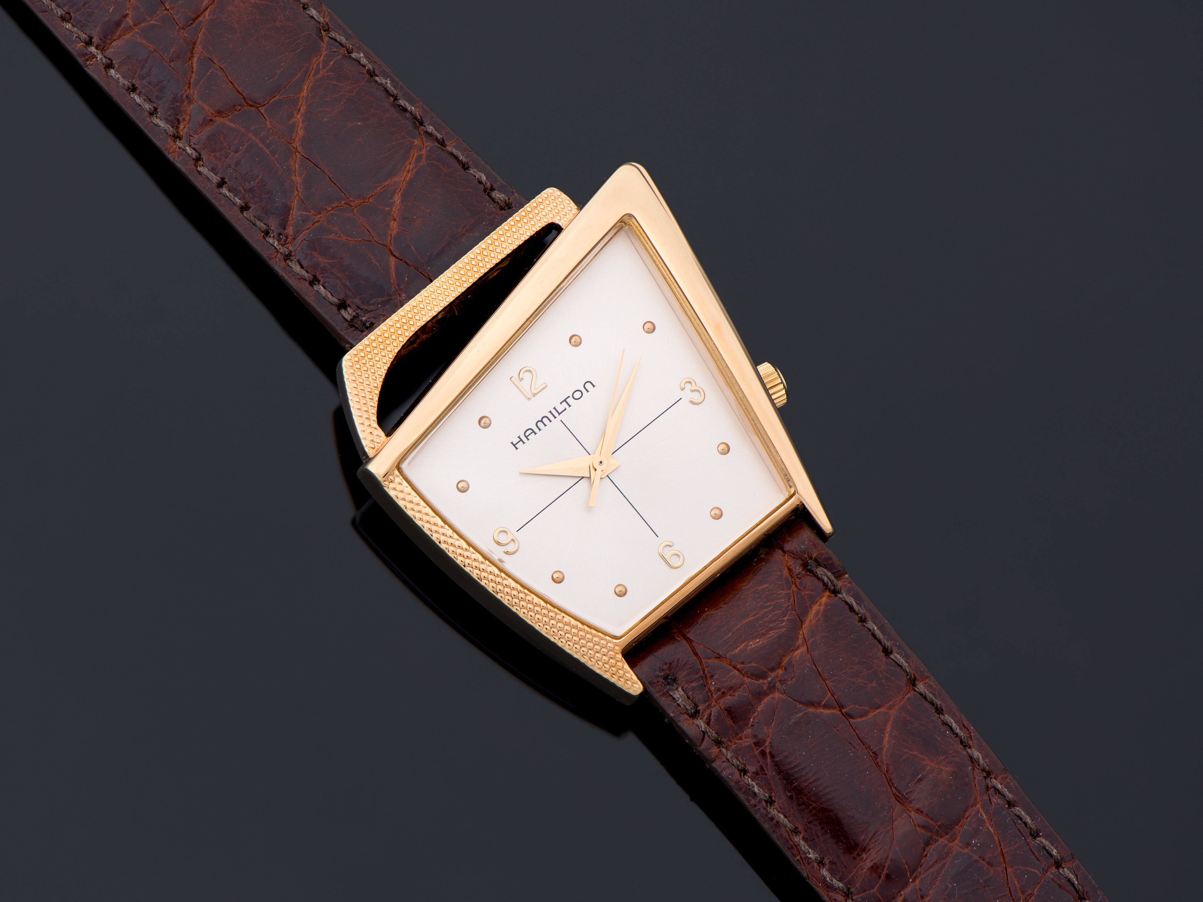 Hamilton Flight II Reissue Watch 6230 With Inner and Outer Box Silver