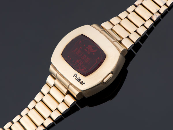 Hamilton Pulsar P2 Time LED Watch & Original Bracelet