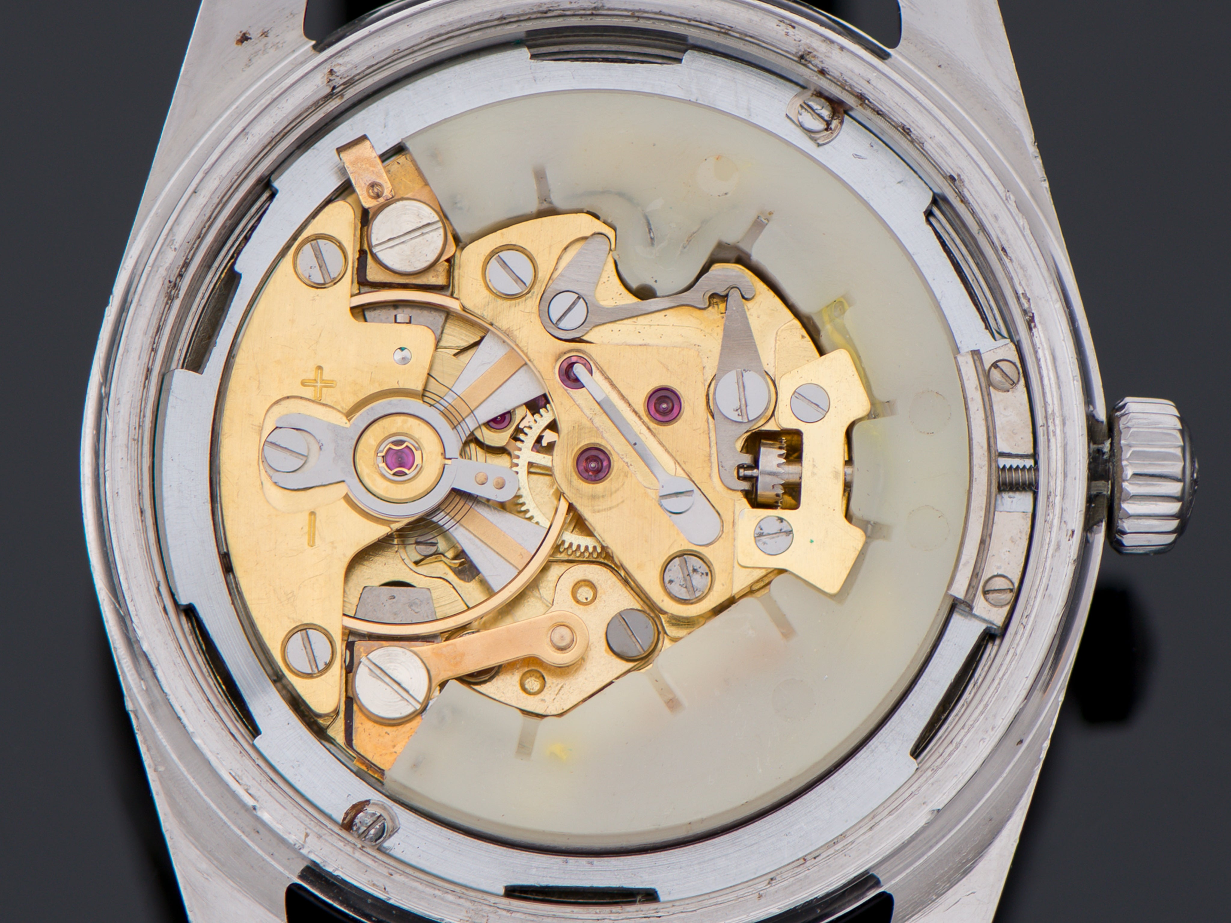 Wittnauer Electro-Chron 4750 Black Dial Watch