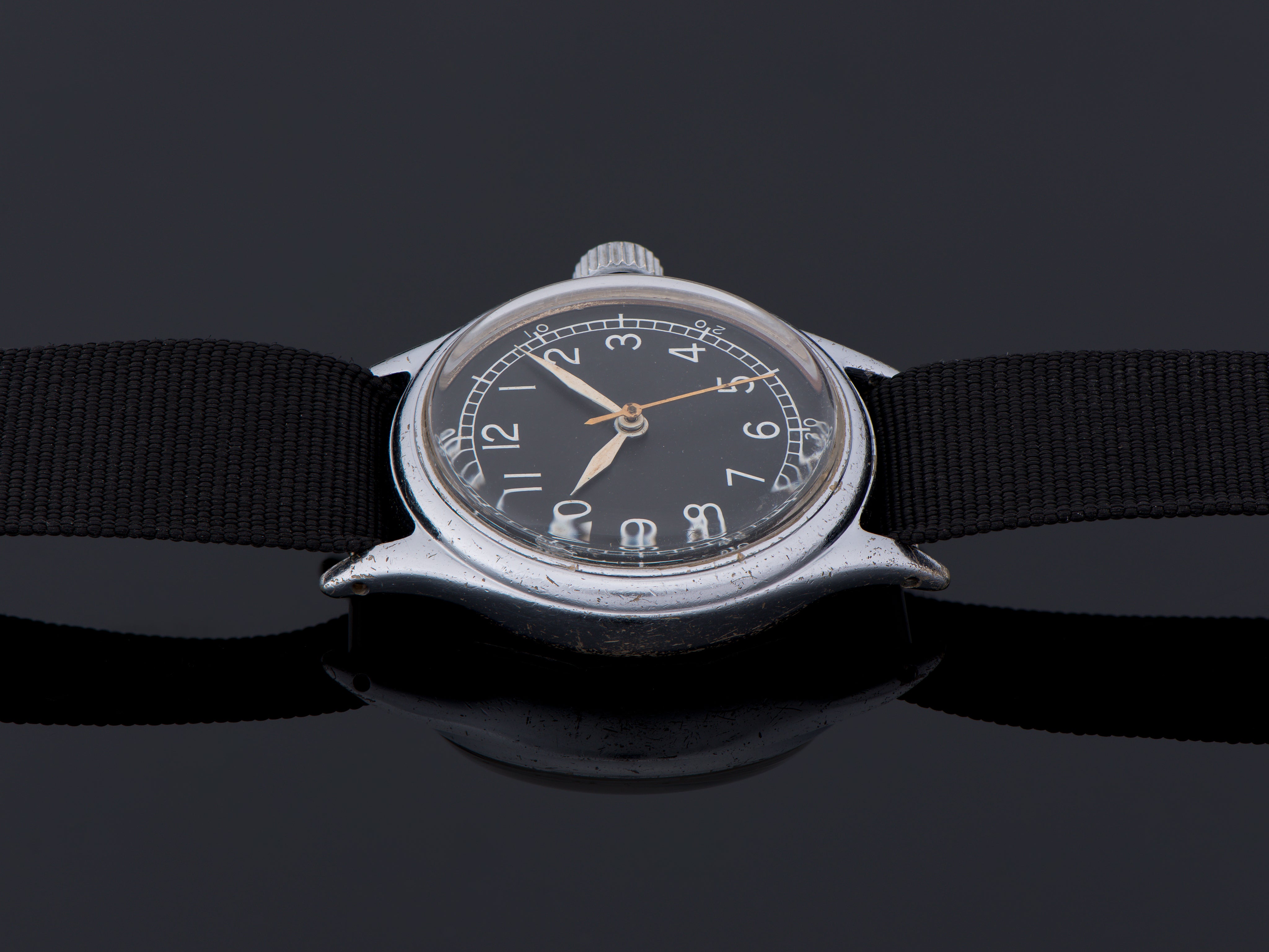 Bulova A-11 Air Force World War II Military Hacking Watch