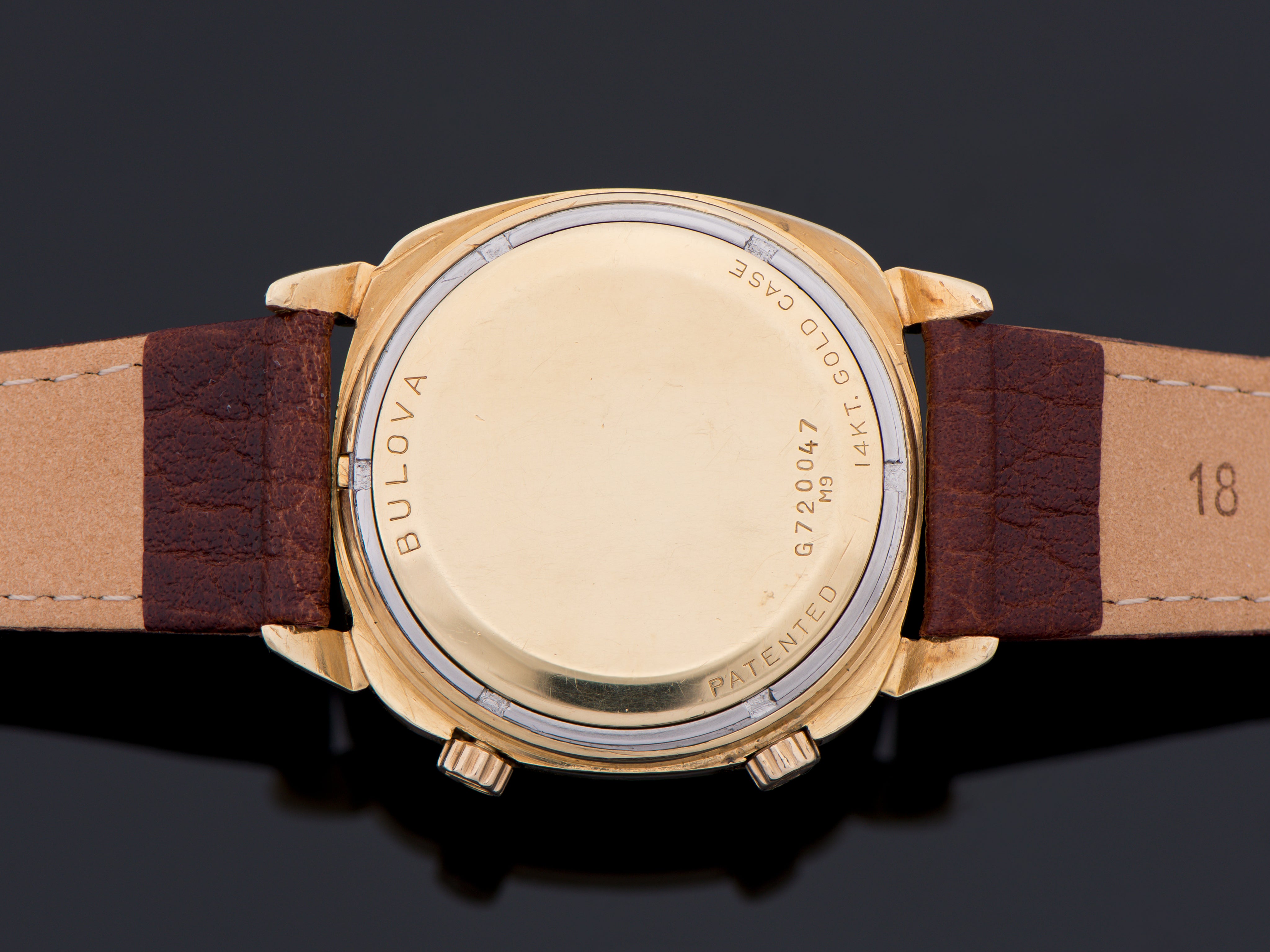 Bulova Accutron 14K Astronaut Mark II "C" Dual Time Zone Watch