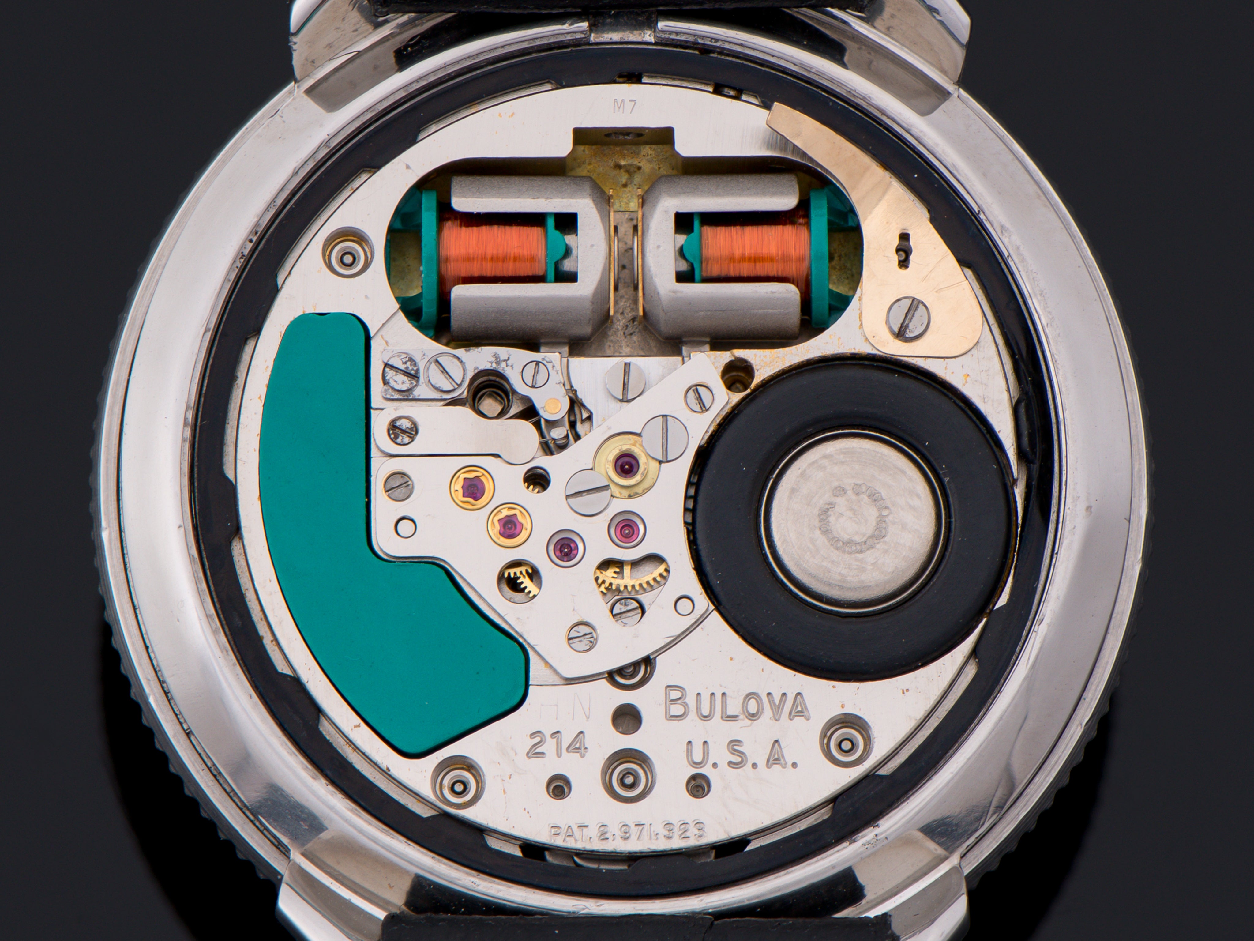 Bulova Accutron Astronaut Original Black Dial Stainless Steel Watch