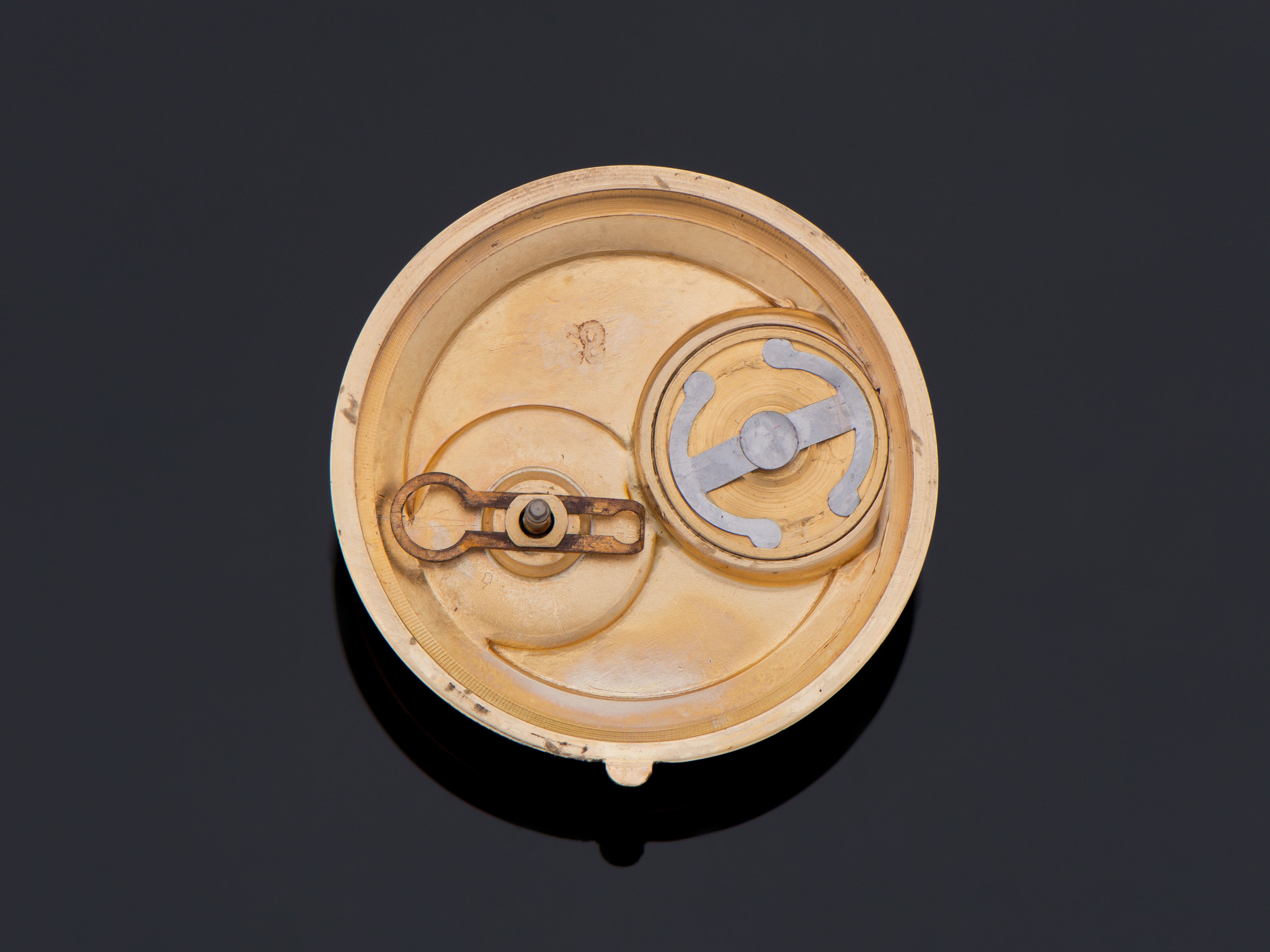 Bulova Accutron Asymmetric Floating Lugs Spaceview 14K Yellow Gold Wat