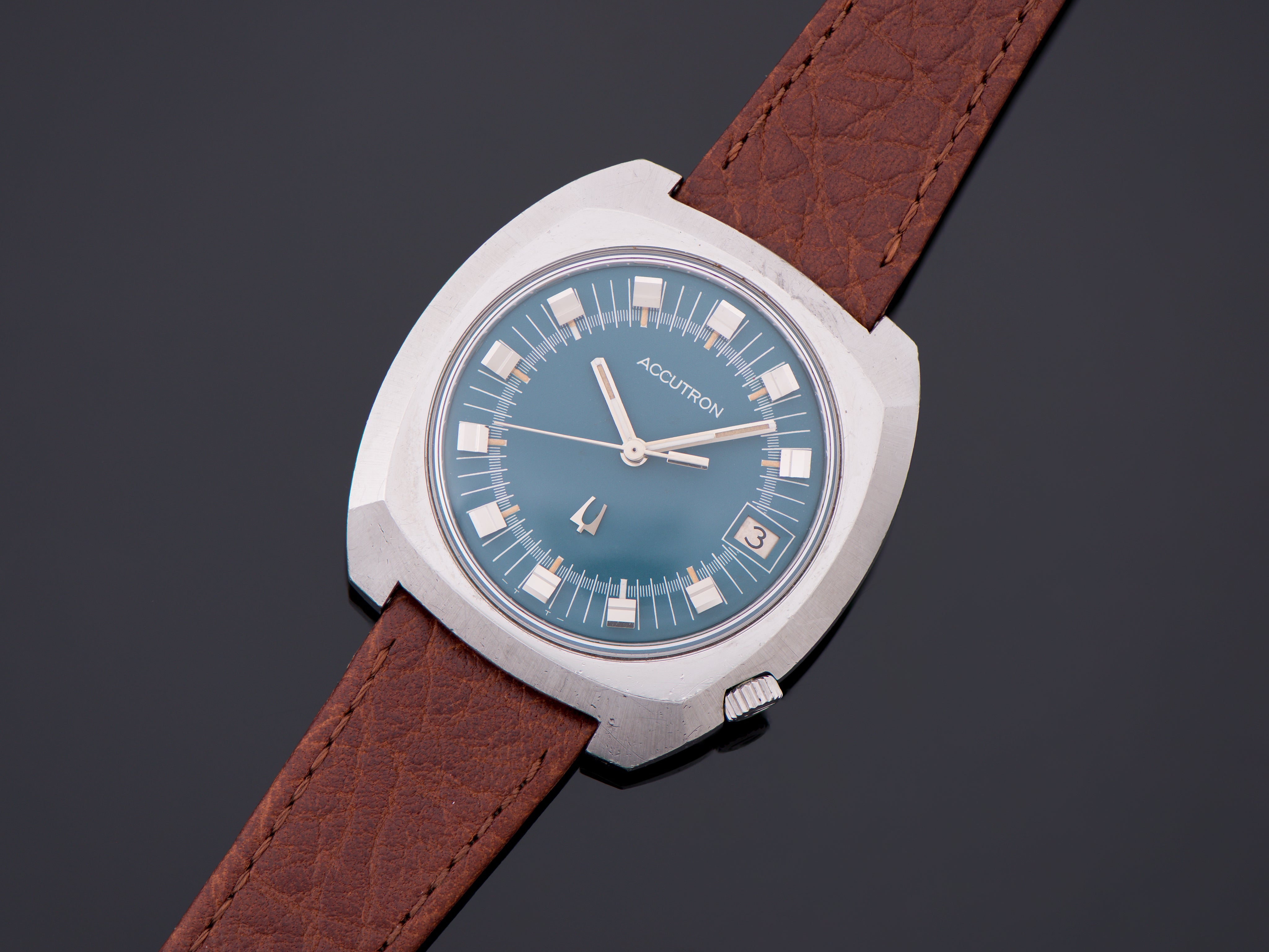 Bulova Accutron Model 261 Stainless Steel 2181 Watch