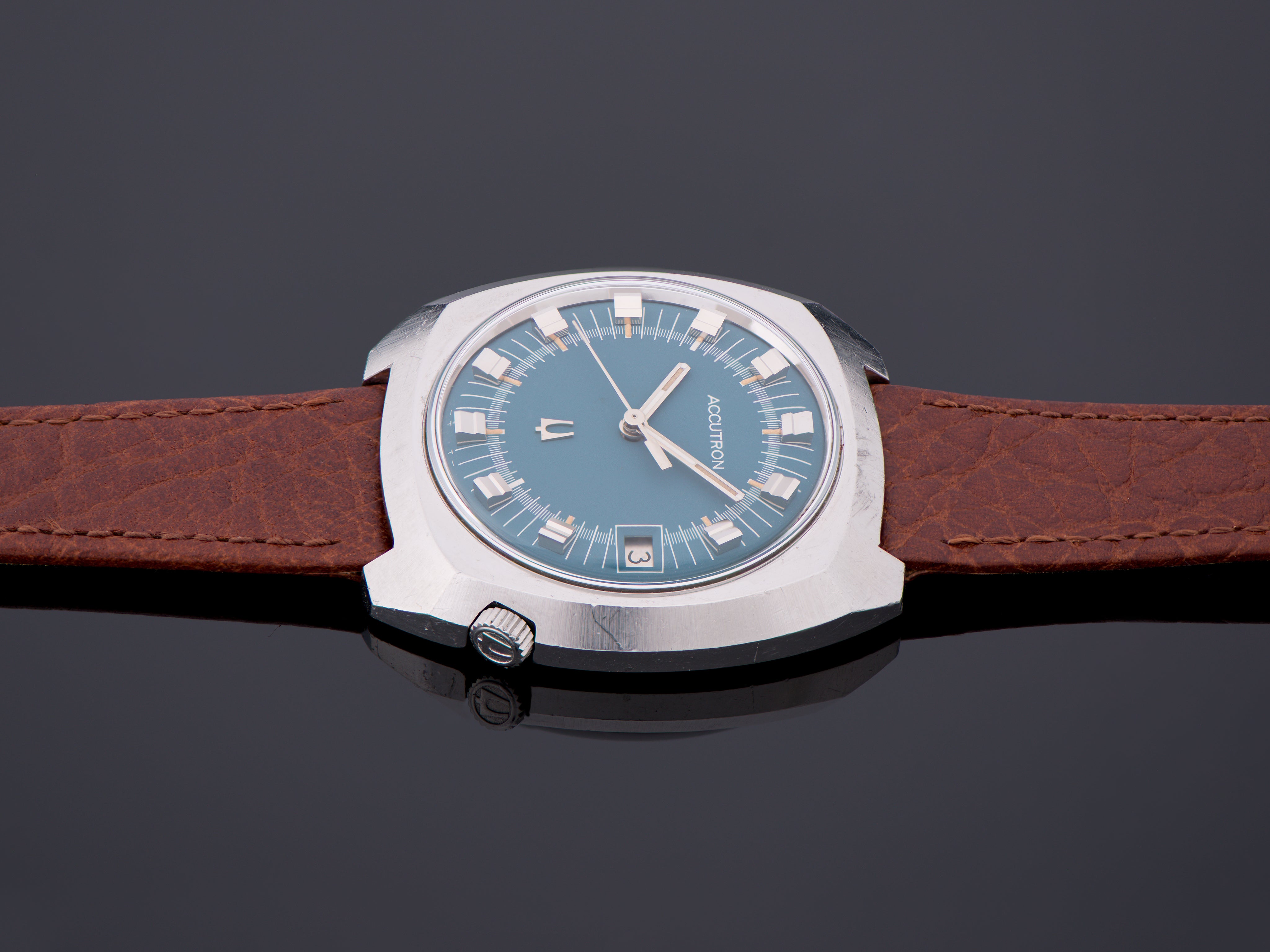 Bulova Accutron Model 261 Stainless Steel 2181 Watch
