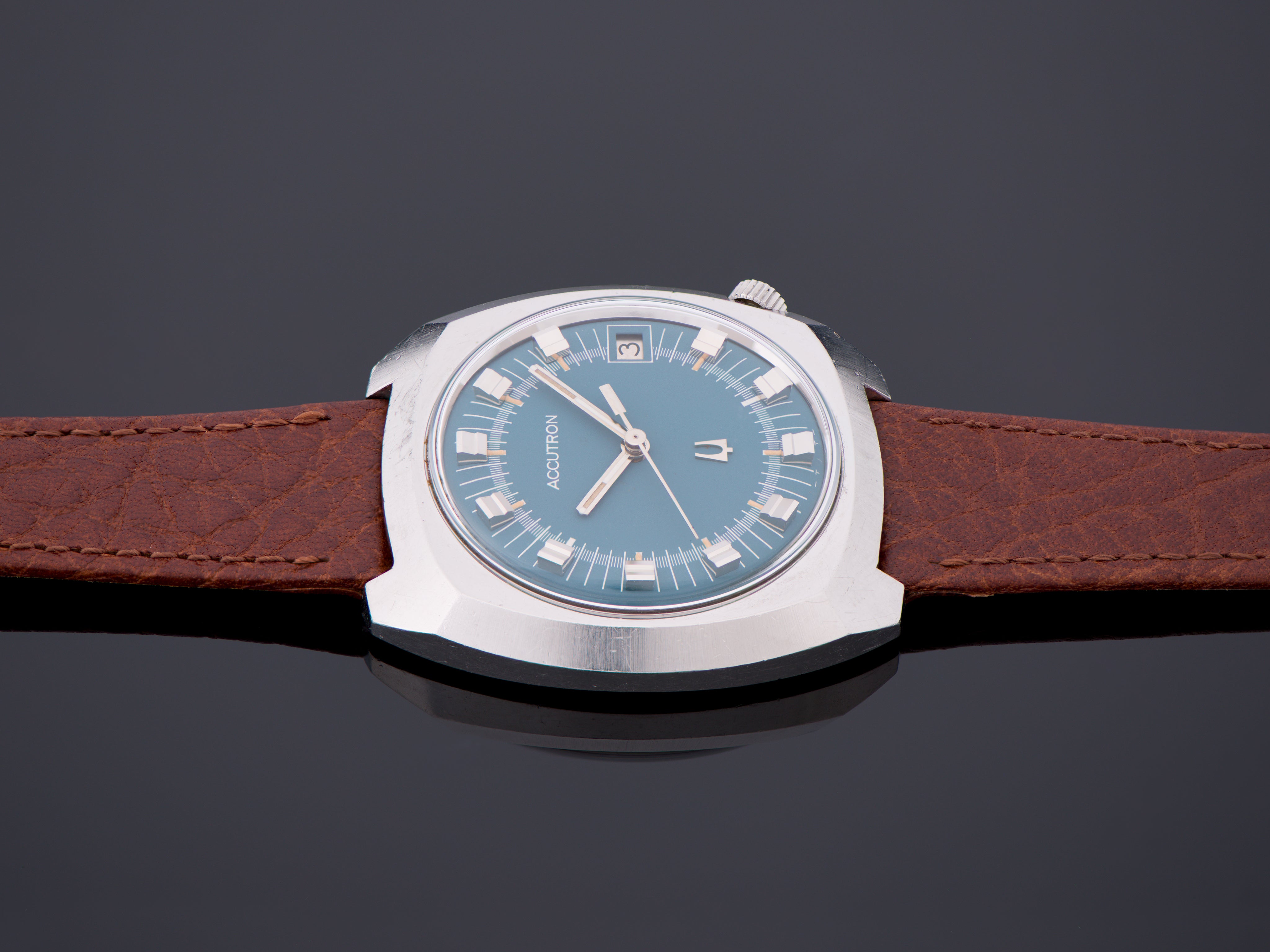 Bulova Accutron Model 261 Stainless Steel 2181 Watch