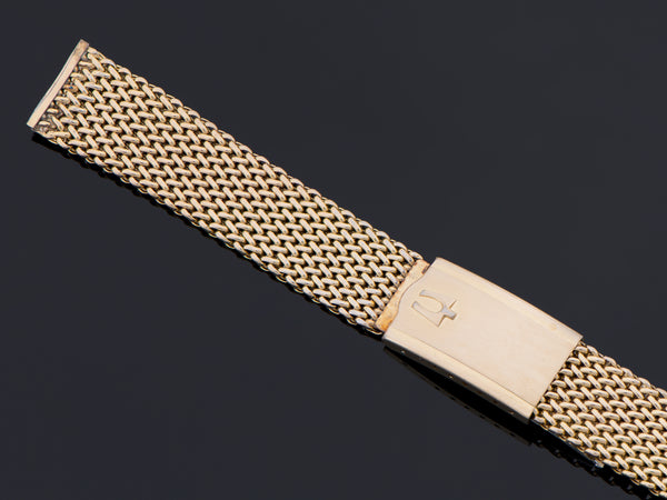 Bulova Accutron Mesh Watch Bracelet With Signed Clasp