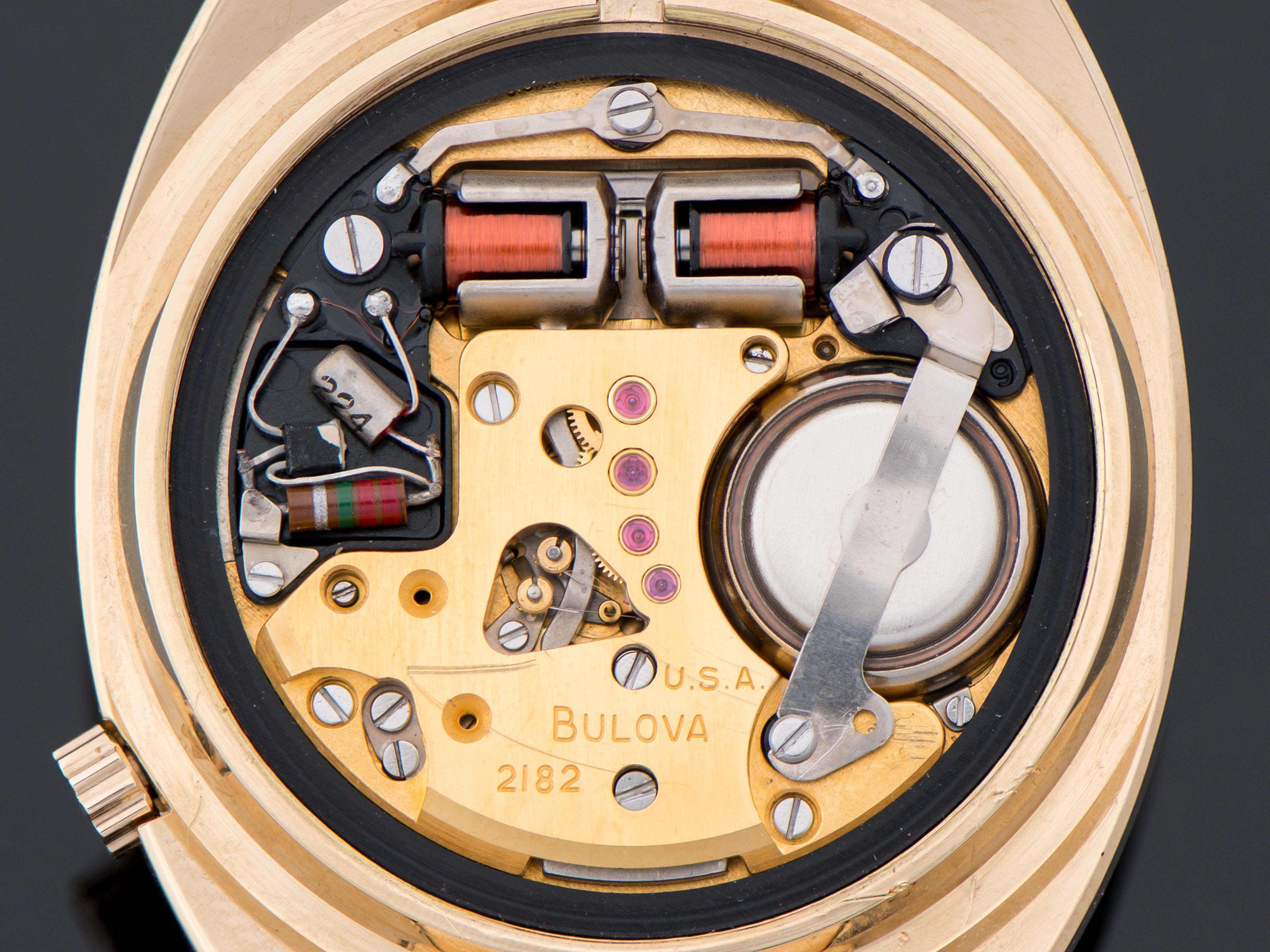 Bulova Accutron Woody 2182 Watch With Original Bracelet