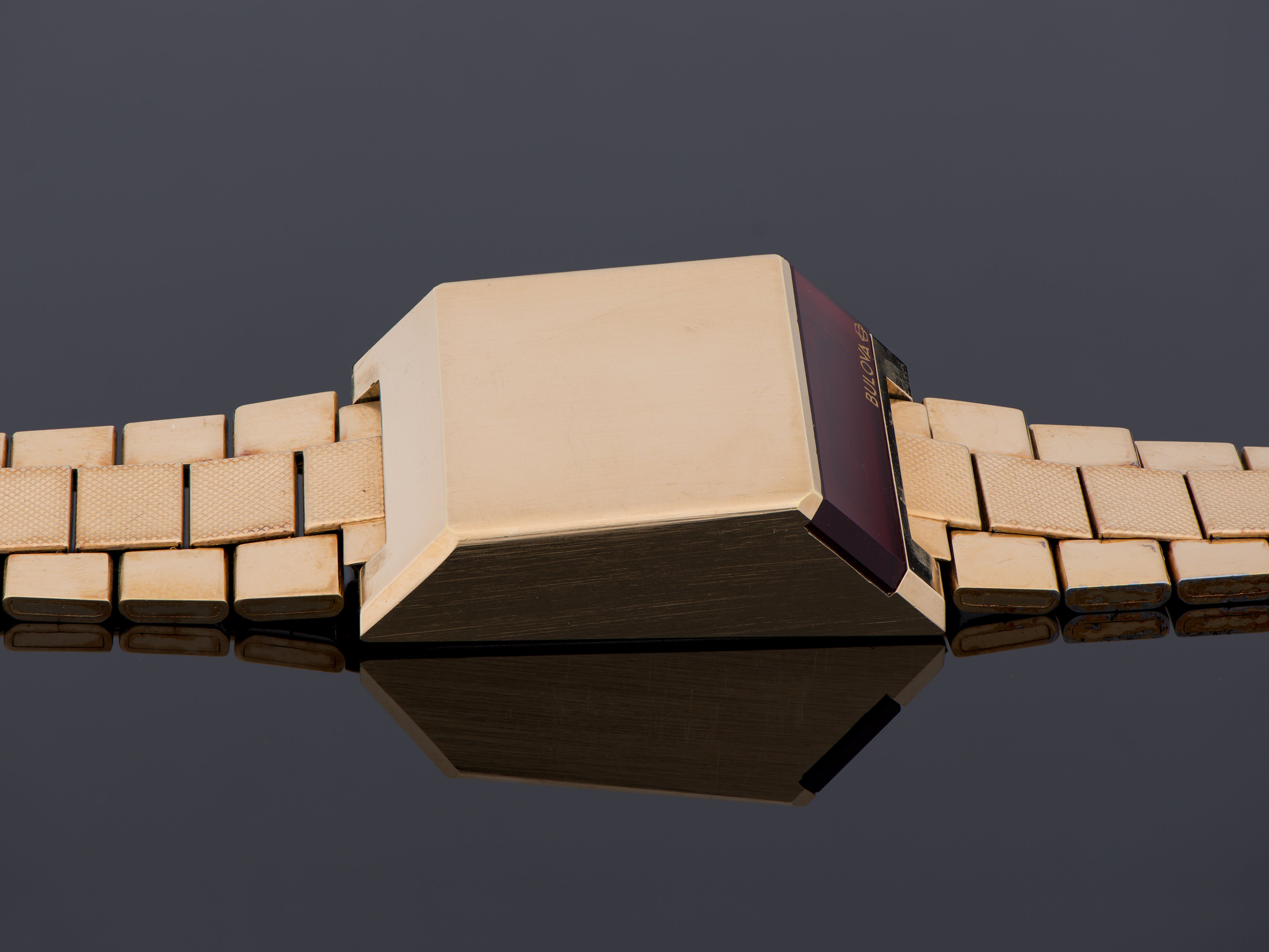 Bulova Computron LED Watch & Original Bracelet