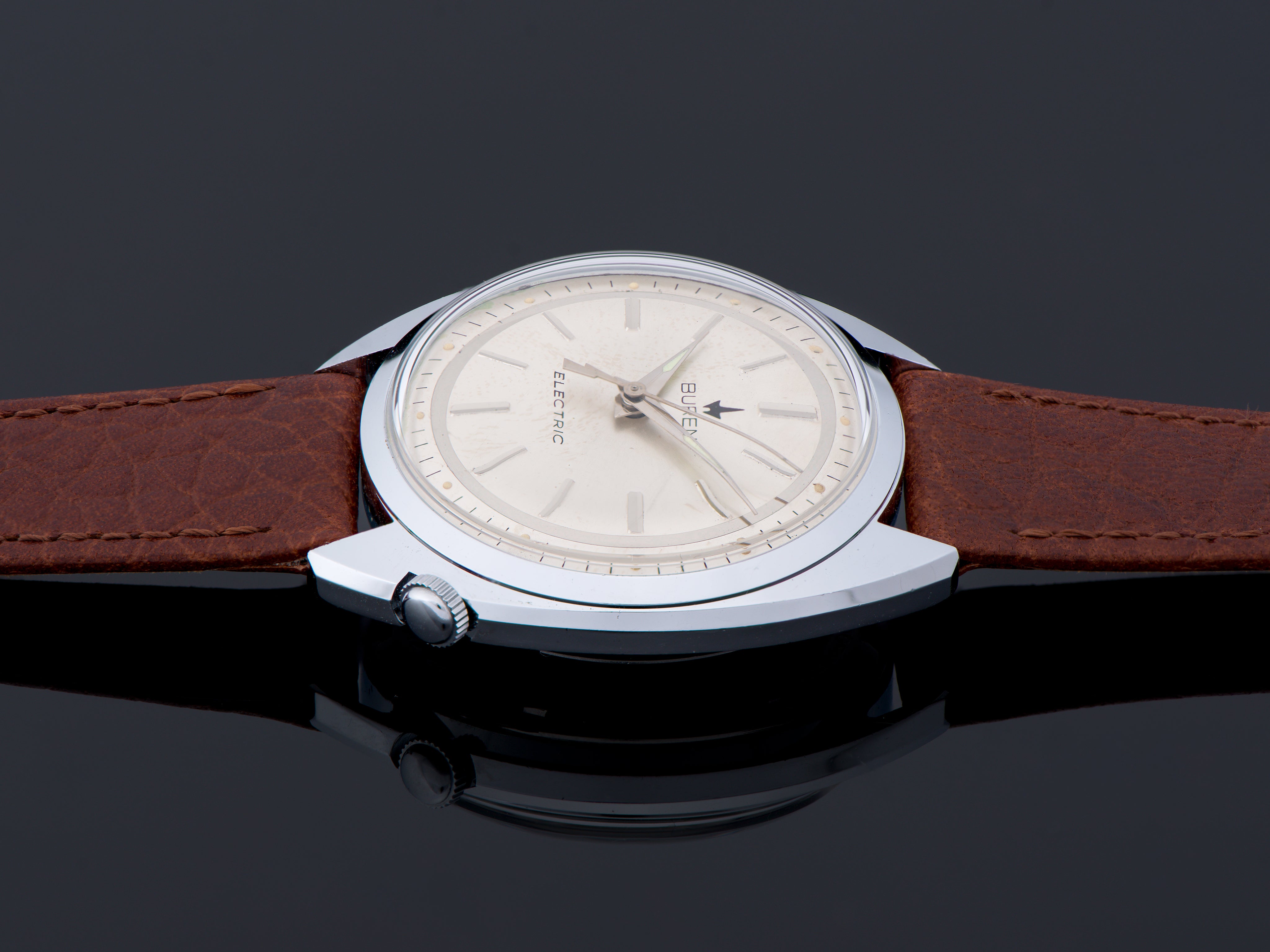 Buren Electric 130E By Hamilton Clearview Watch