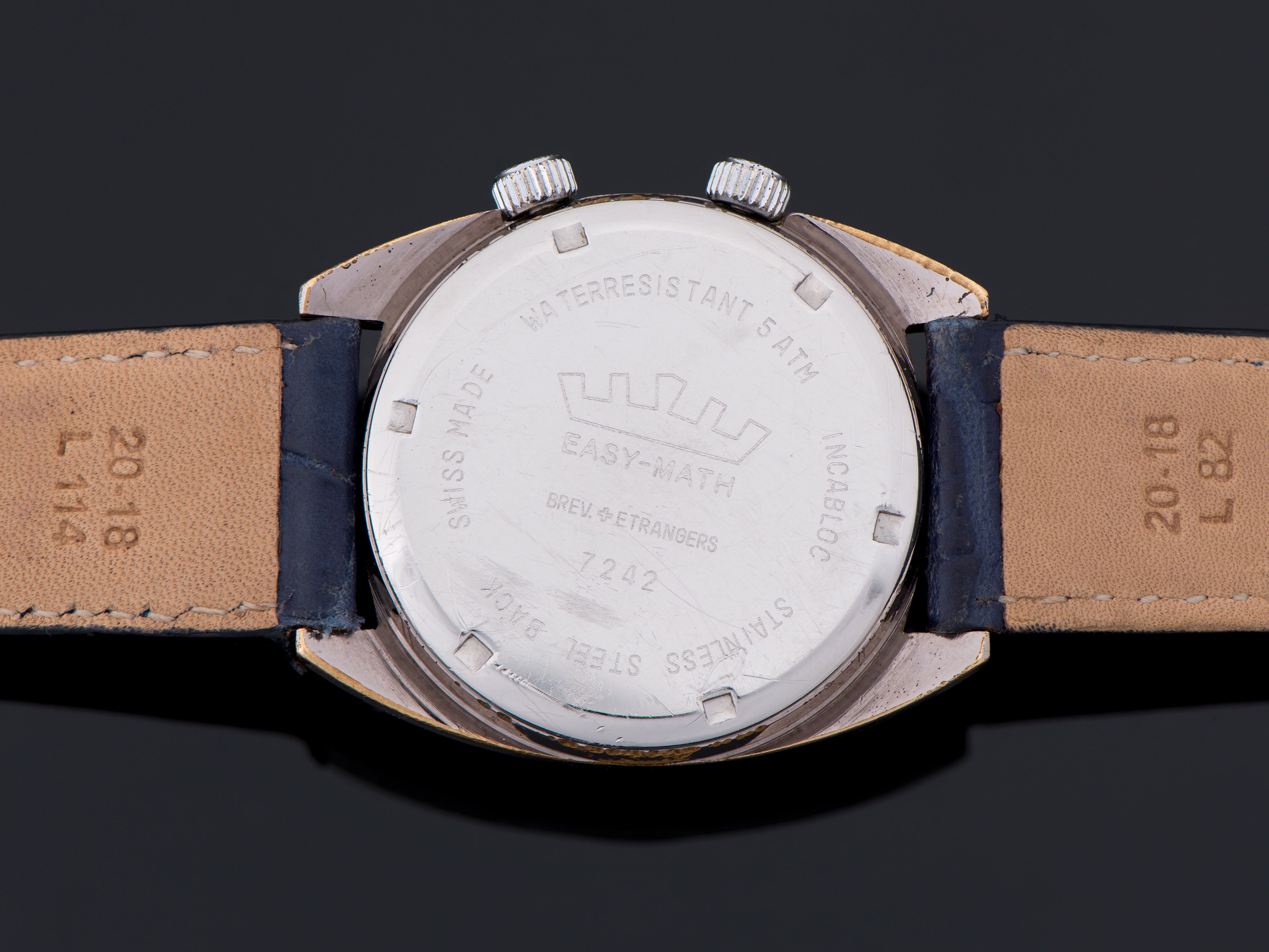 Fortis Easy Math Slide Rule Compass Watch