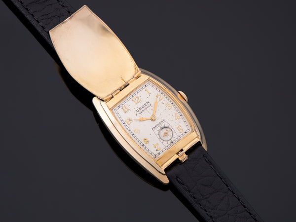 Gruen Flip Top Veri-Thin Precision Watch