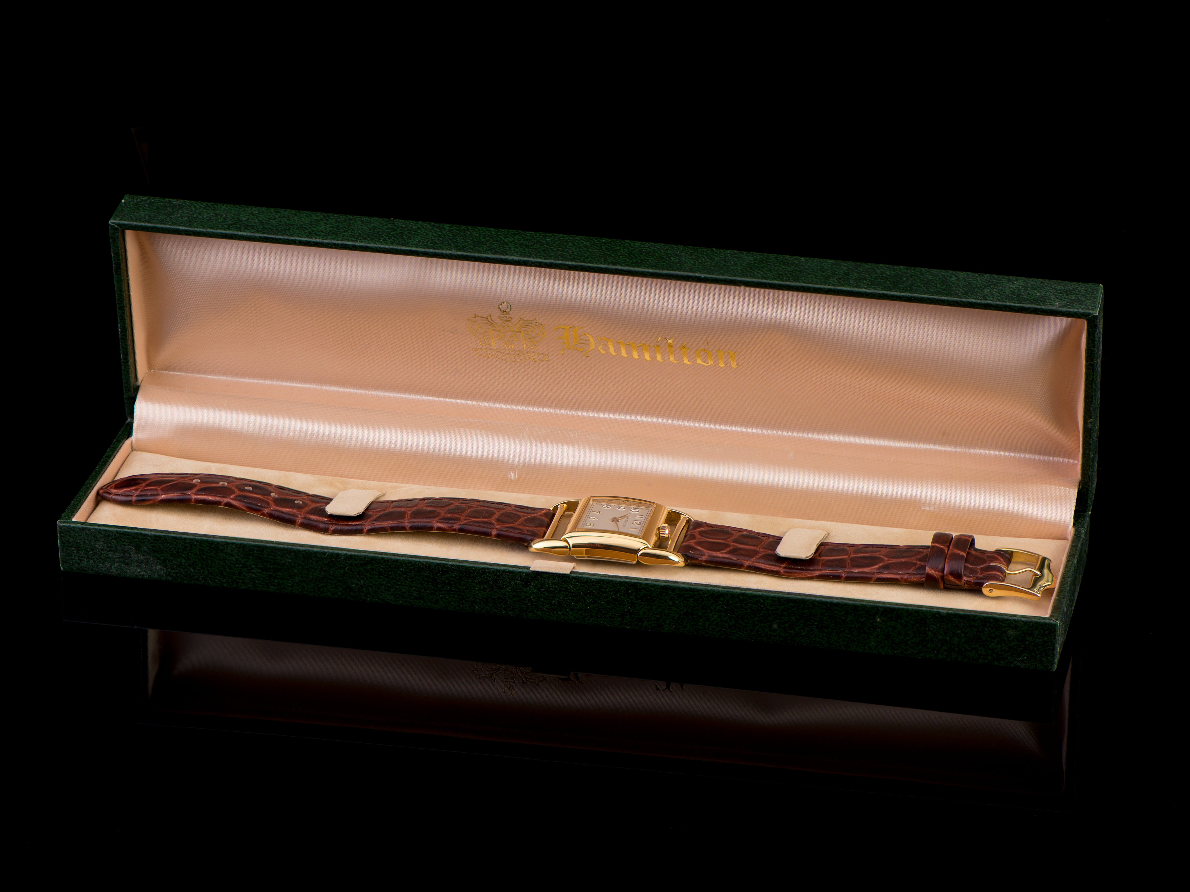 Hamilton Contour Reissue Watch with Original Box