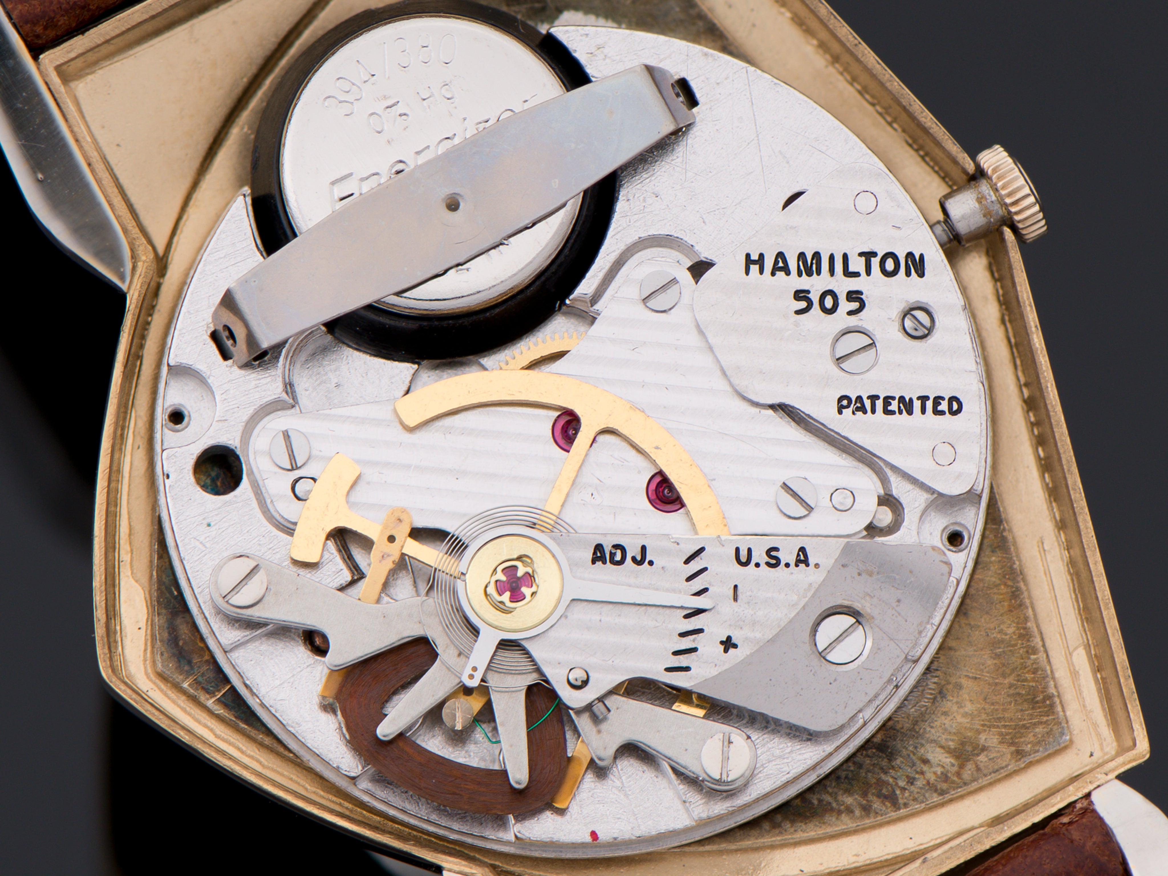 Hamilton Electric 505 Style Pacer Original Finish Silver Dial Watch