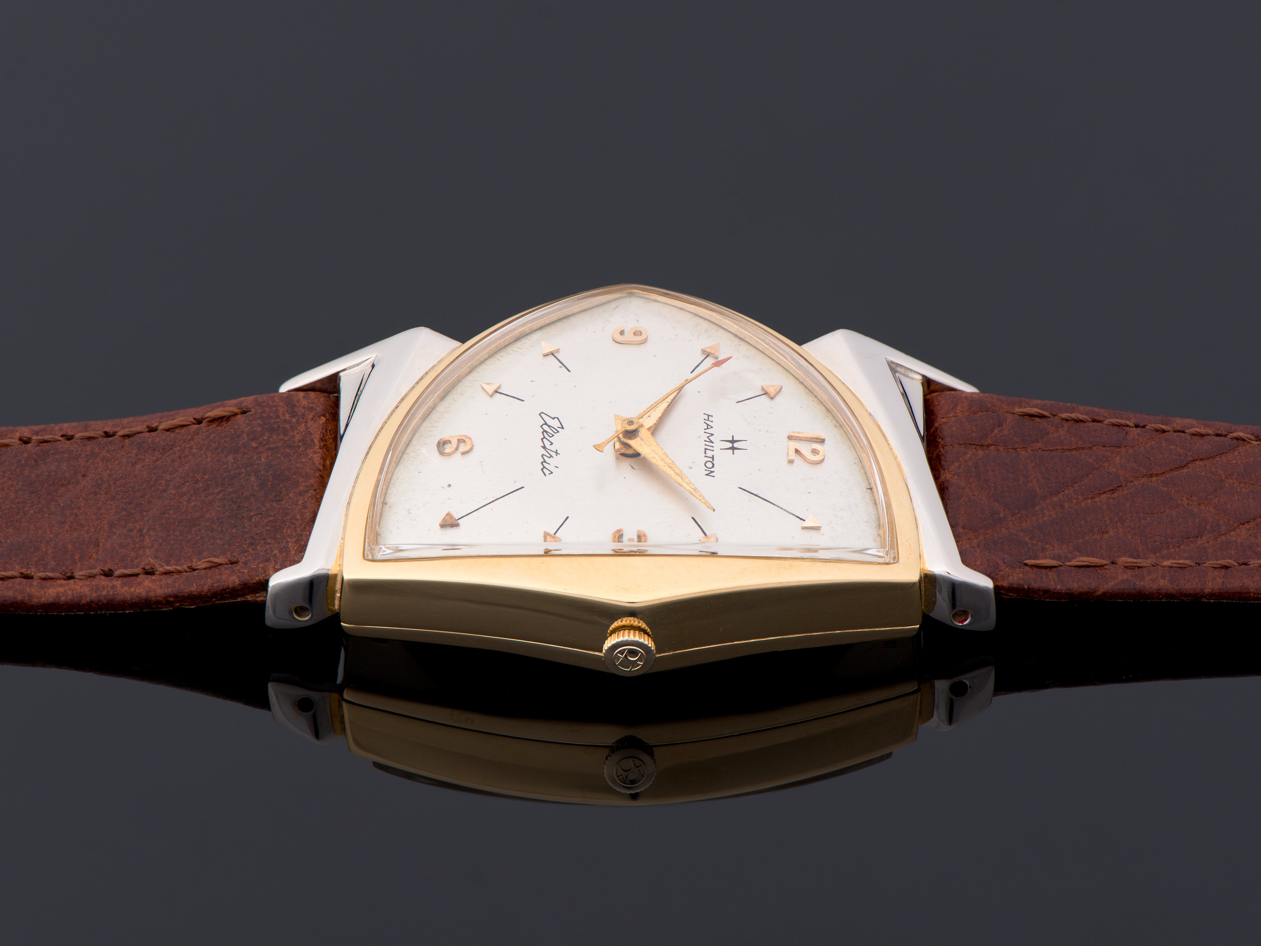 Hamilton Electric 505 Style Pacer Original Finish Silver Dial Watch