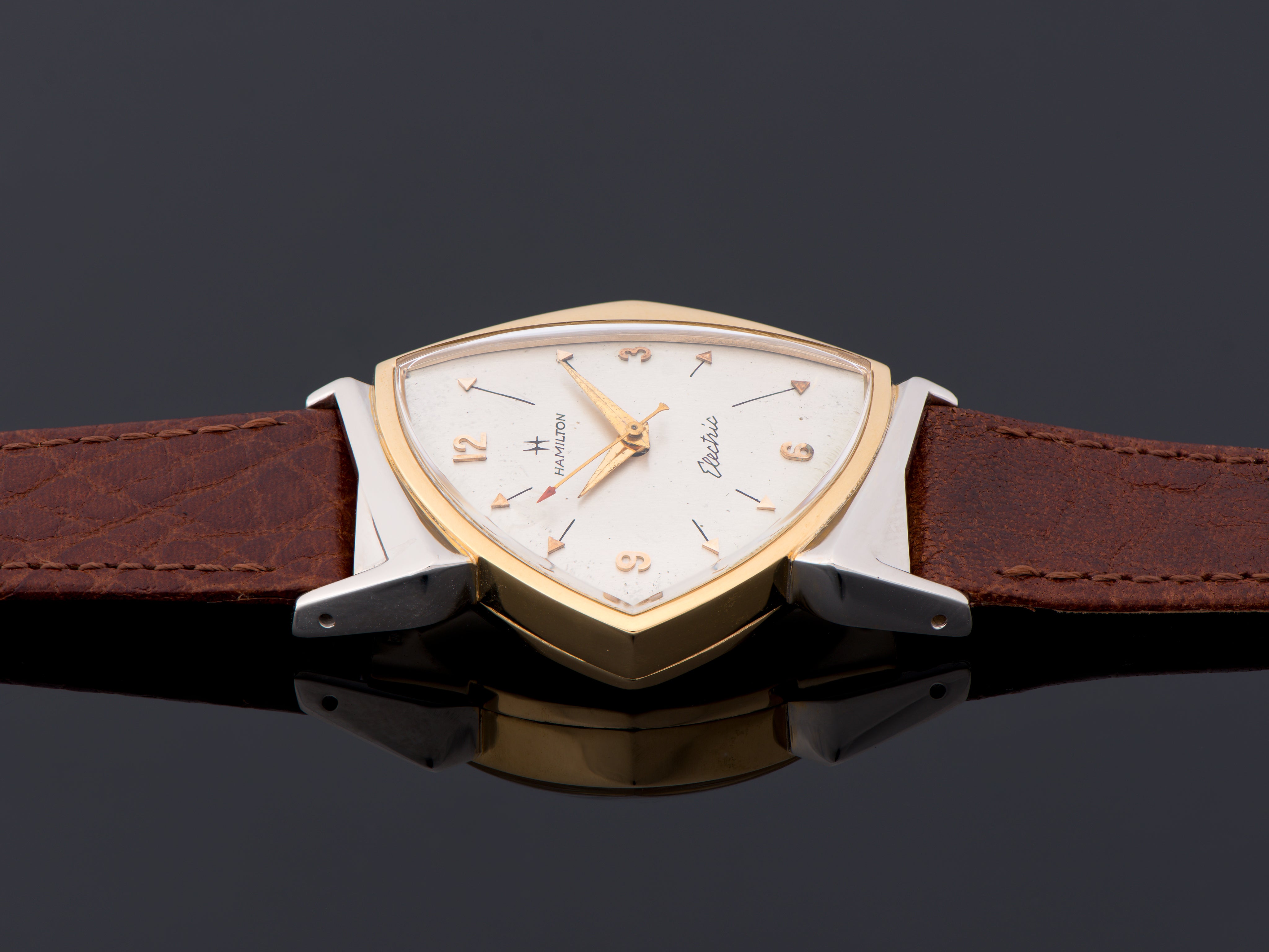 Hamilton Electric 505 Style Pacer Original Finish Silver Dial Watch