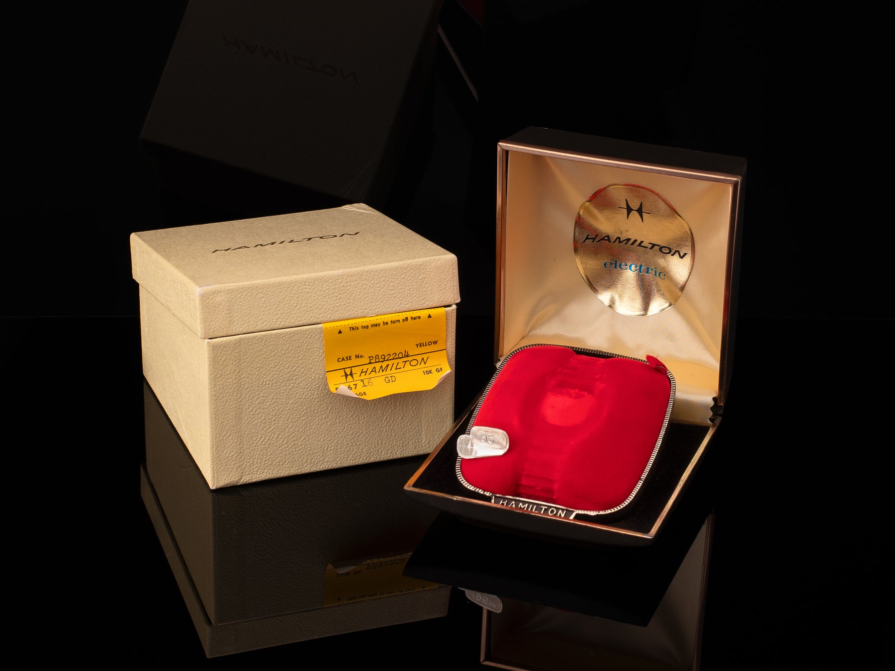 Hamilton Electric Box Circa 1965 Through 1967 Inner & Outer Box For A