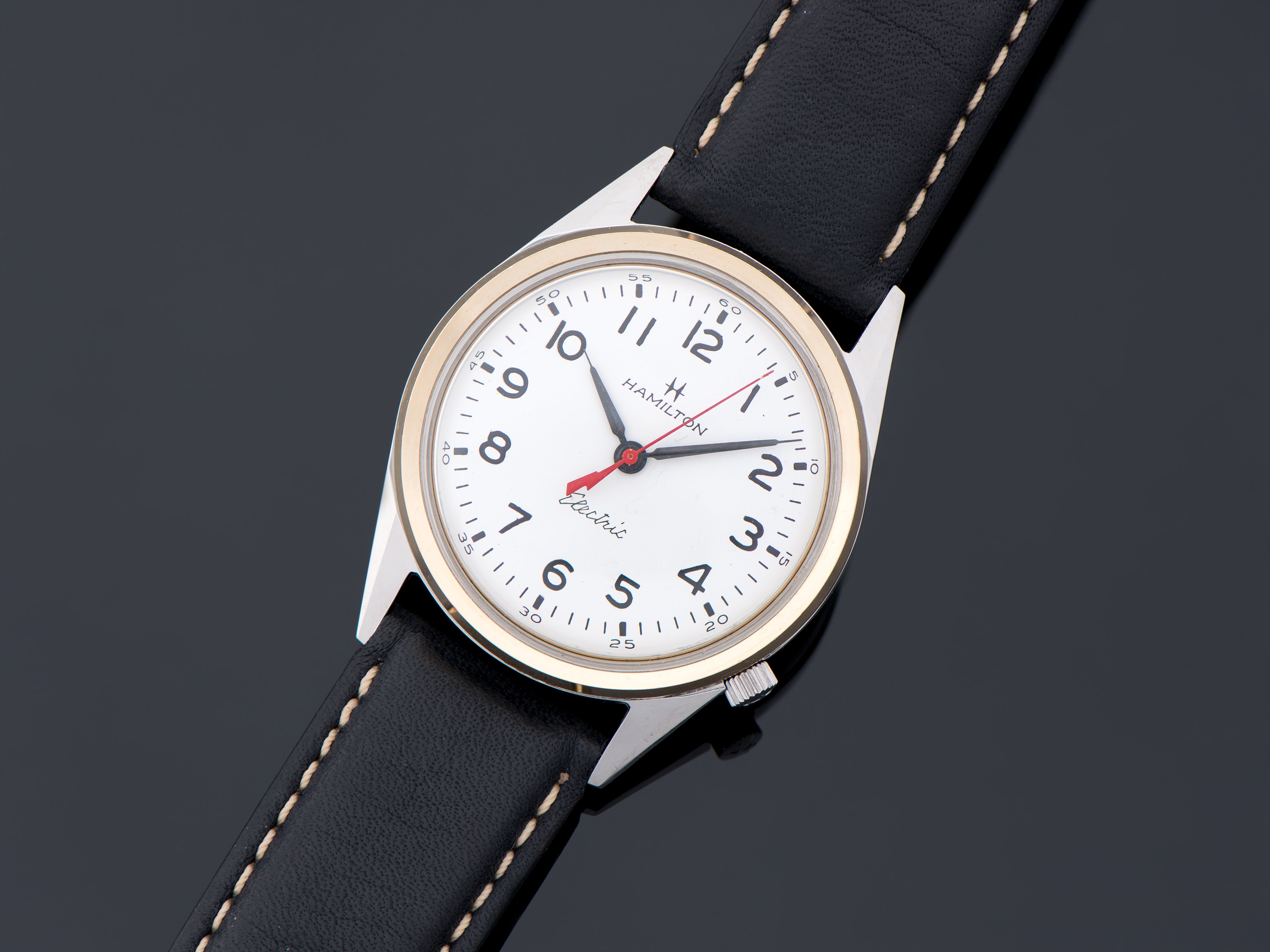 Hamilton Electric Clearview White Dial Watch