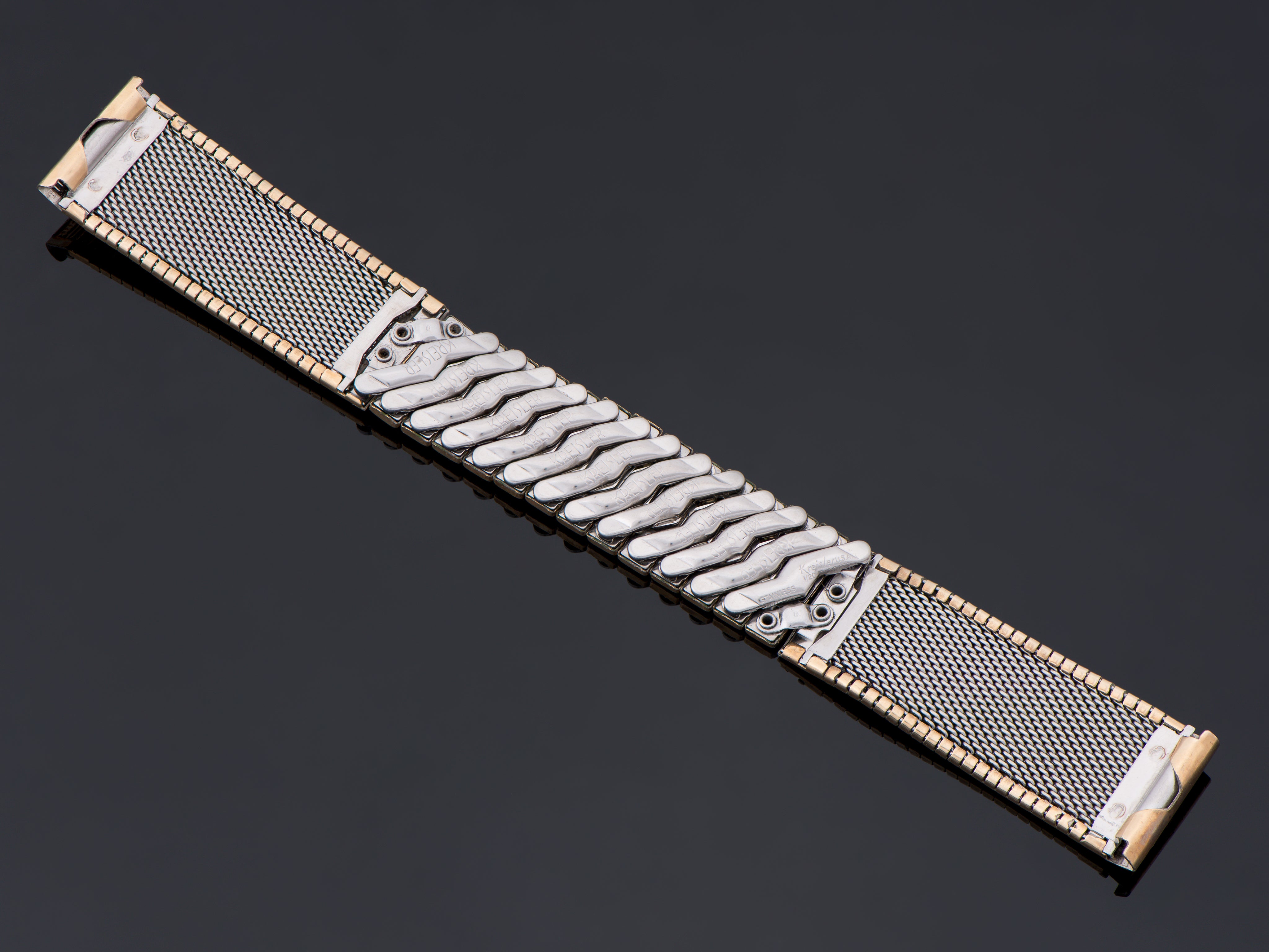 Hamilton Electric Gemini White Gold Filled Watch Bracelet
