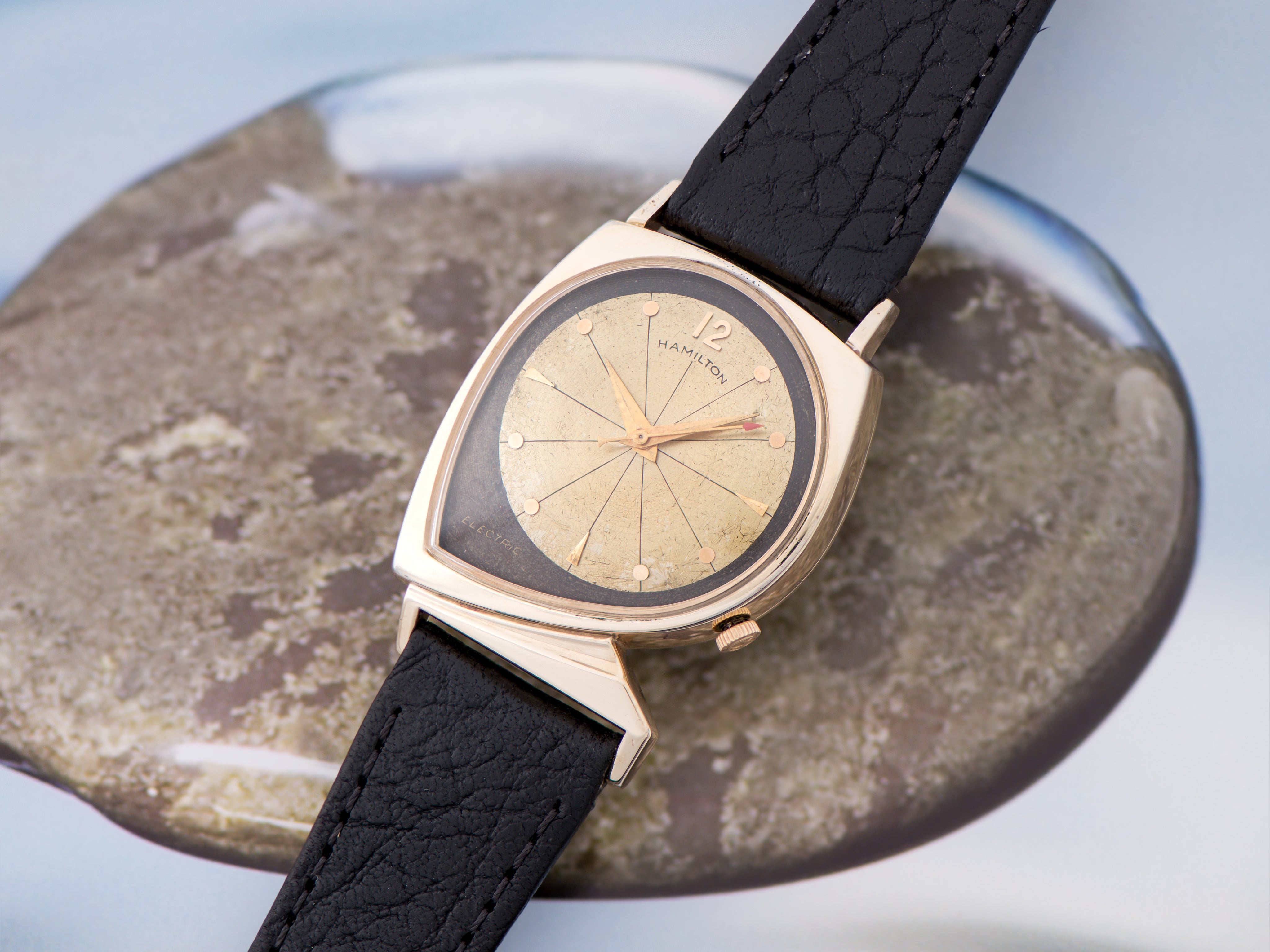 Hamilton Electric Meteor Original Finish Black/Gold Dial
