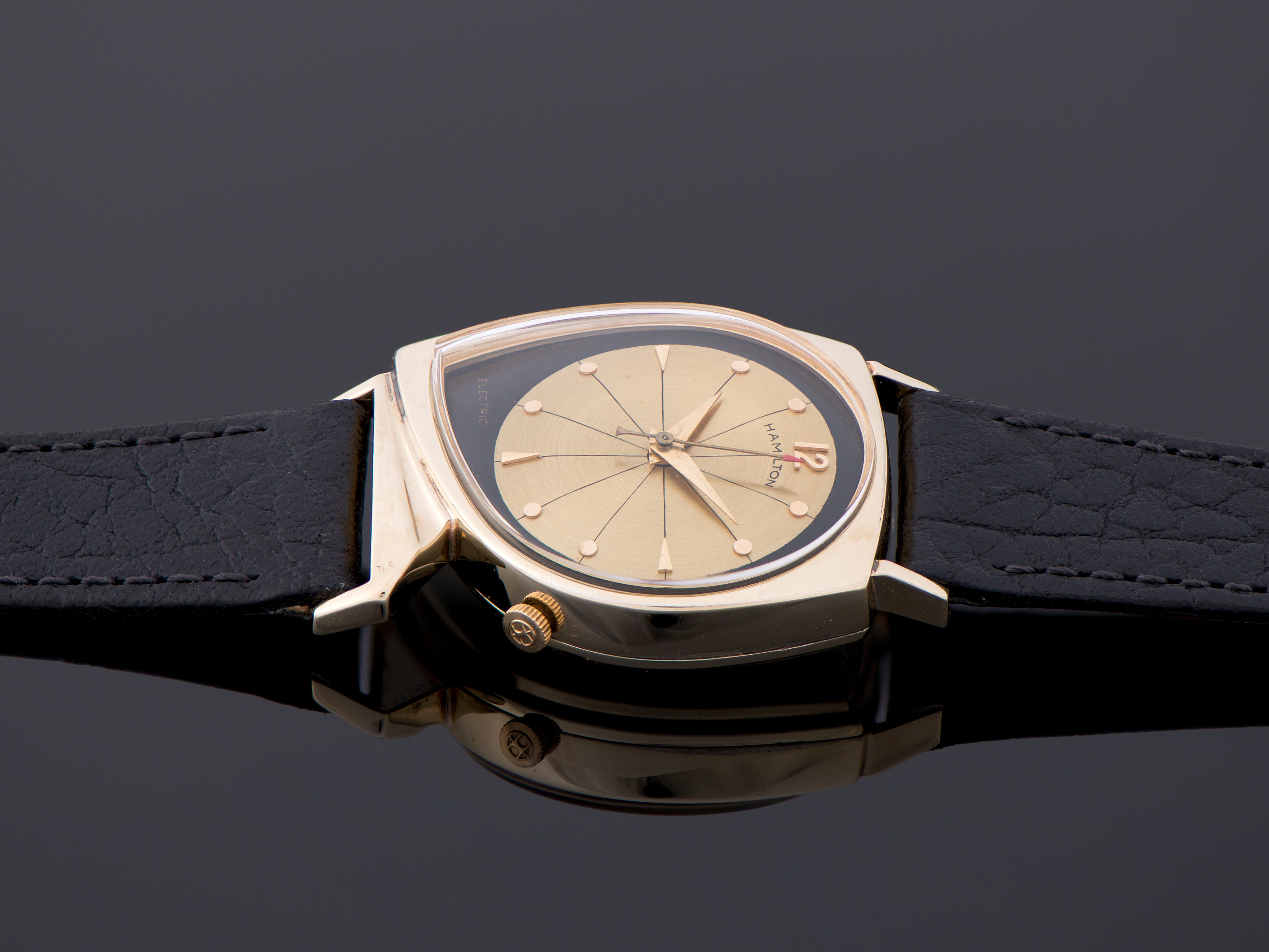 Hamilton Electric Meteor Original Finish Black/Gold Dial