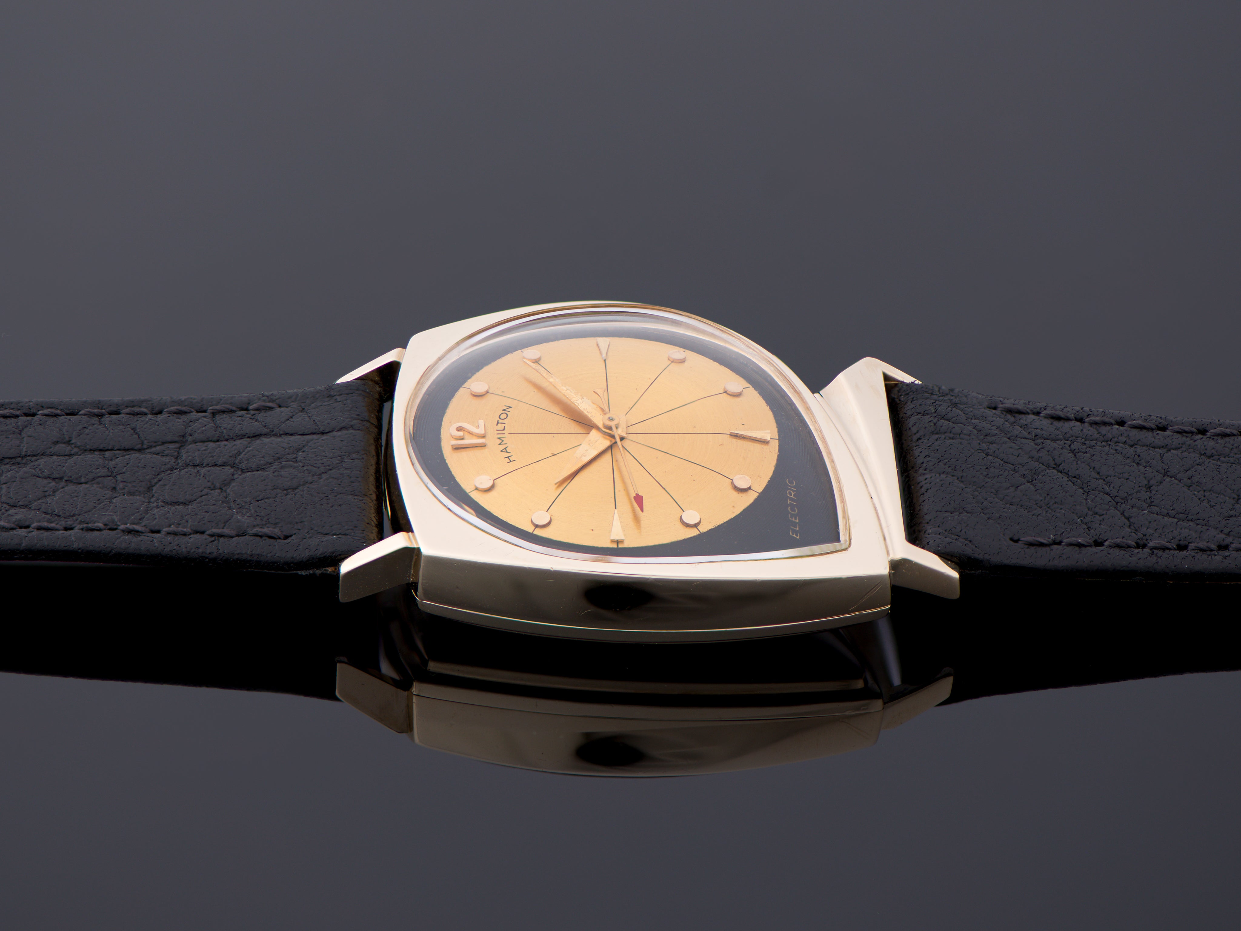 Hamilton Electric Meteor Original Finish Black/Gold Dial