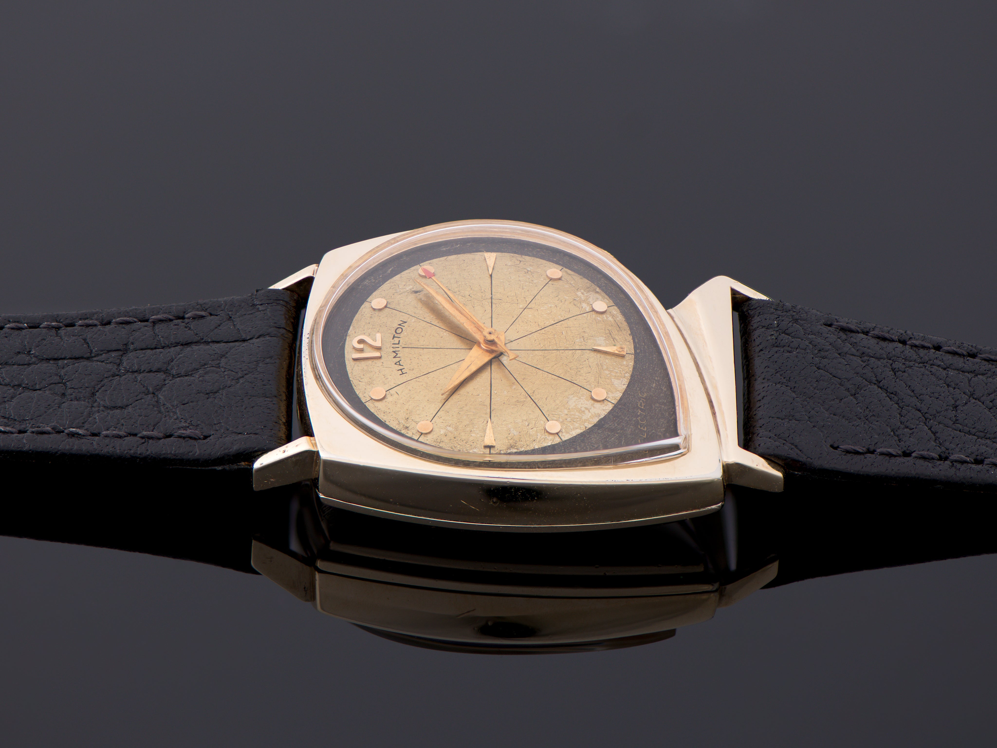 Hamilton Electric Meteor Original Finish Black/Gold Dial