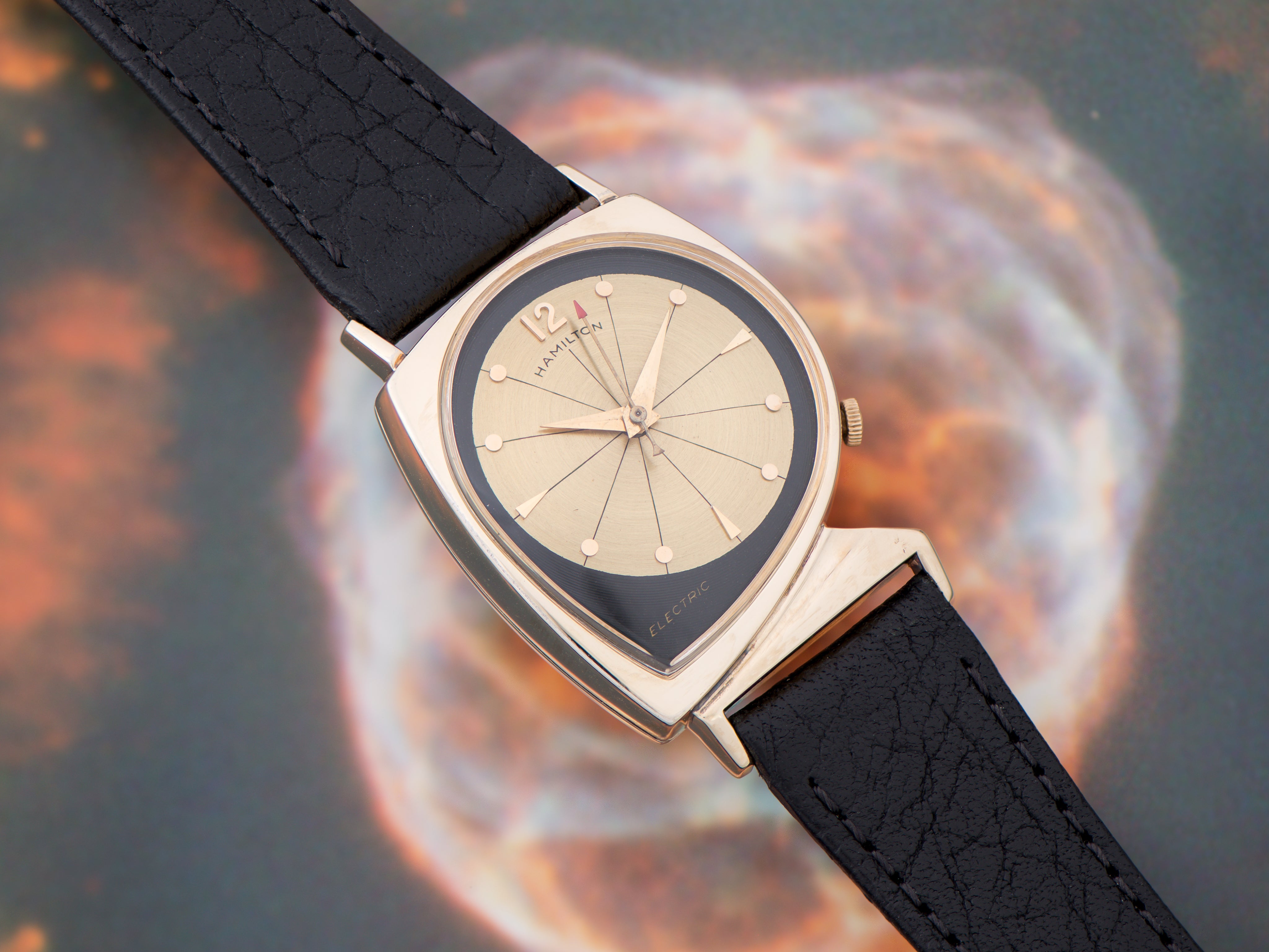 Hamilton Electric Meteor Original Finish Black/Gold Dial
