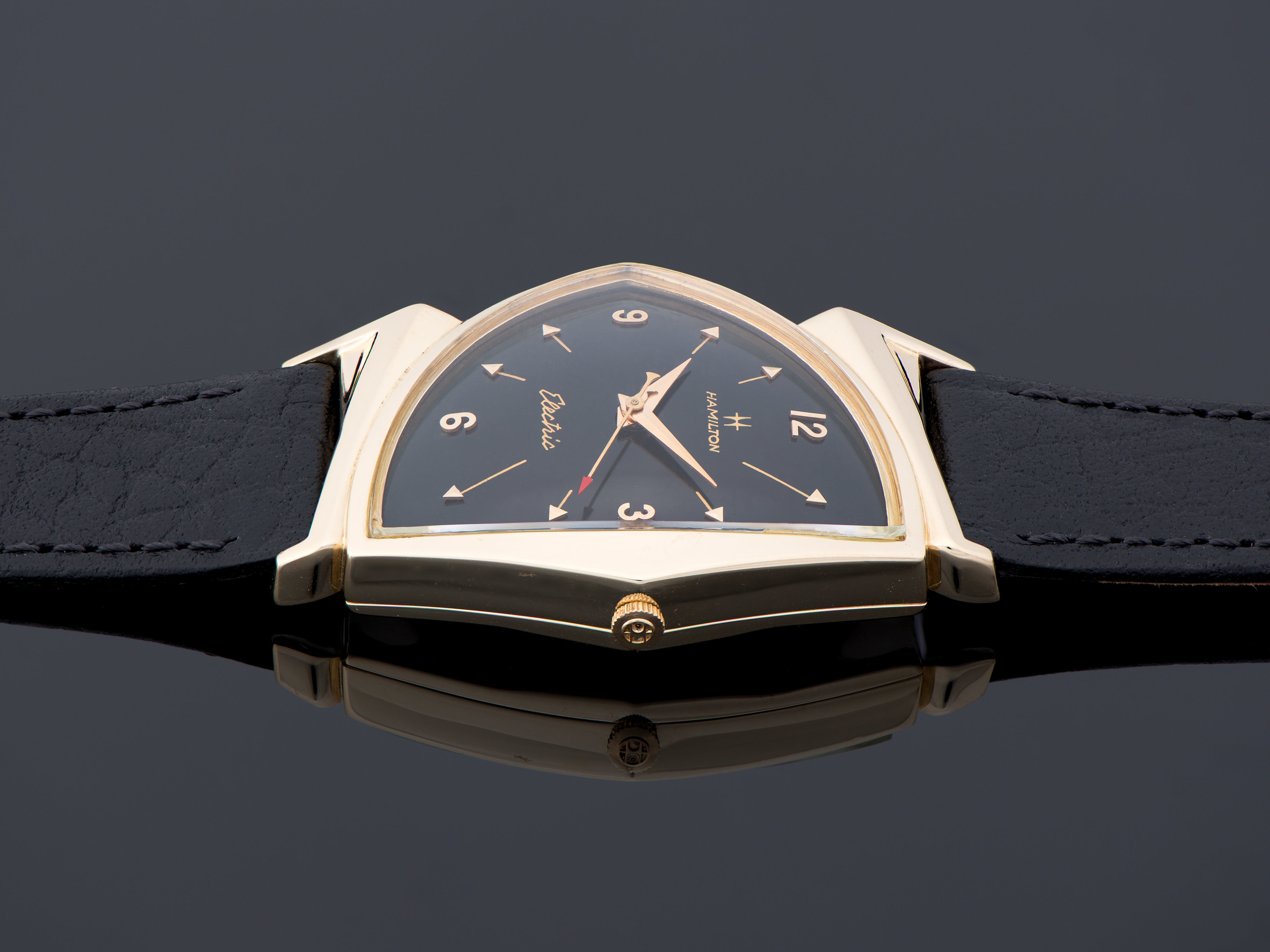 Hamilton Electric Pacer 14K Gold (Ventura II) Watch Unengraved