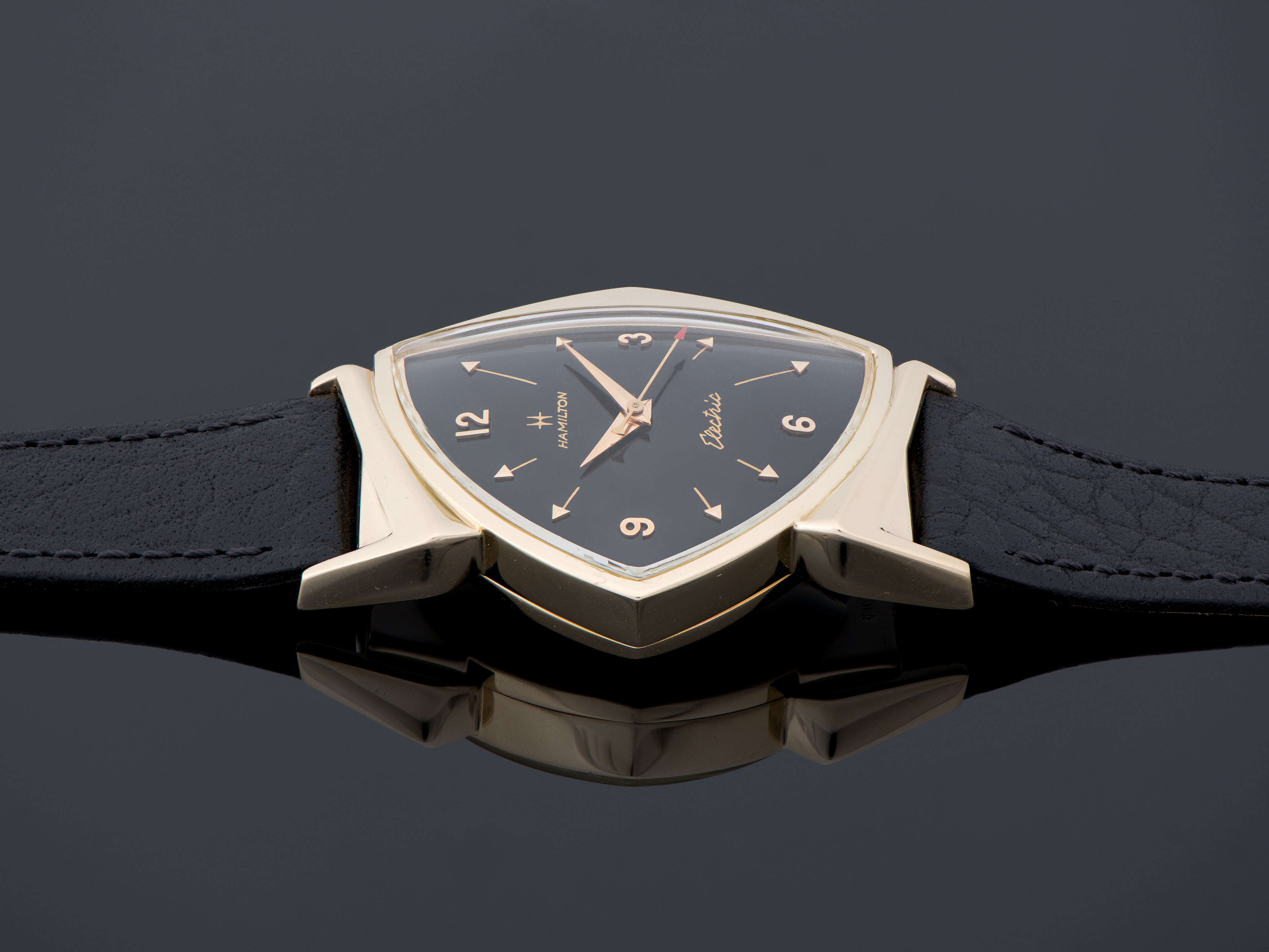 Hamilton Electric Pacer 14K Gold (Ventura II) Watch Unengraved