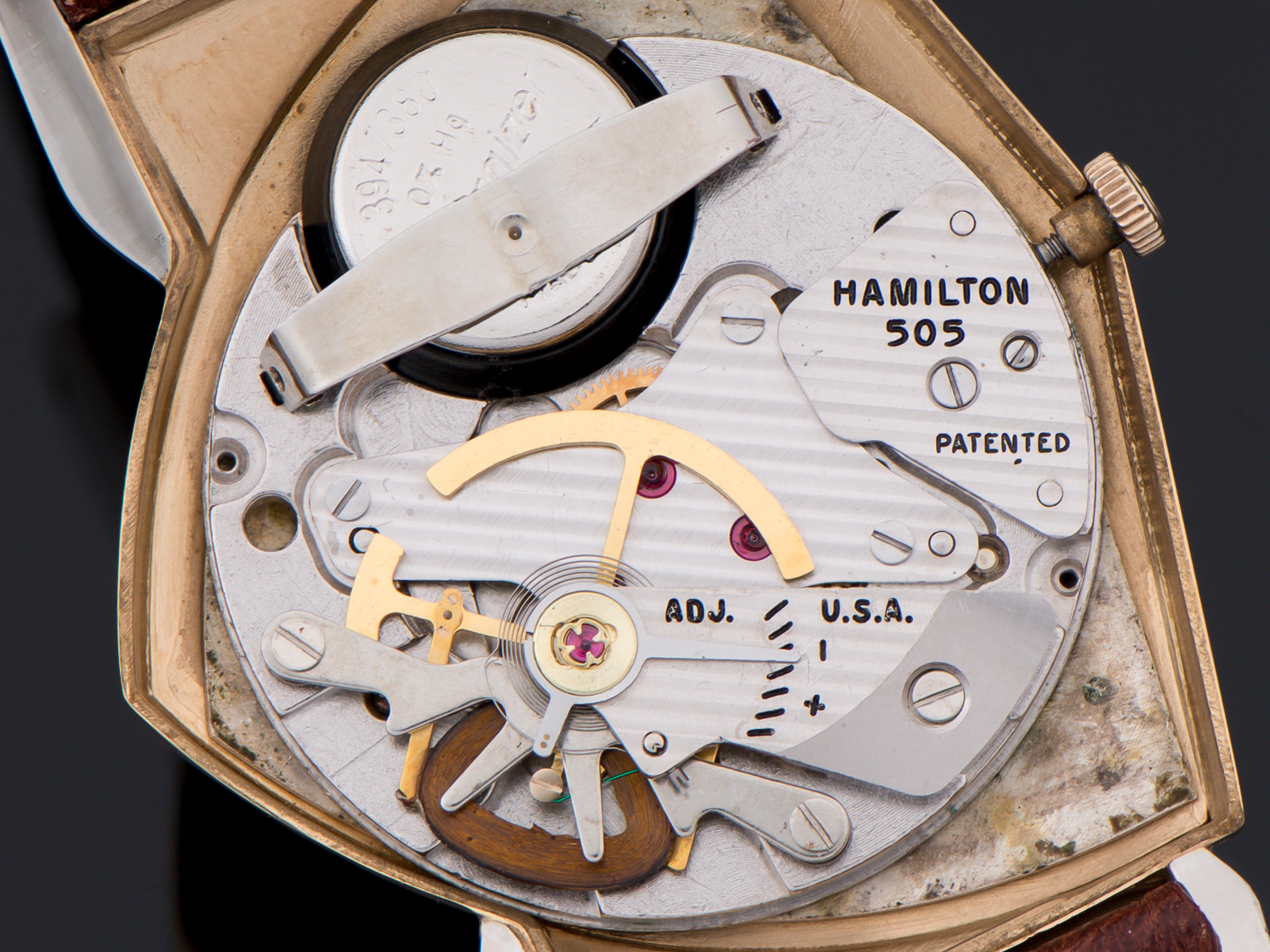 Hamilton Electric Pacer Factory Custom Ford Rotunda Watch