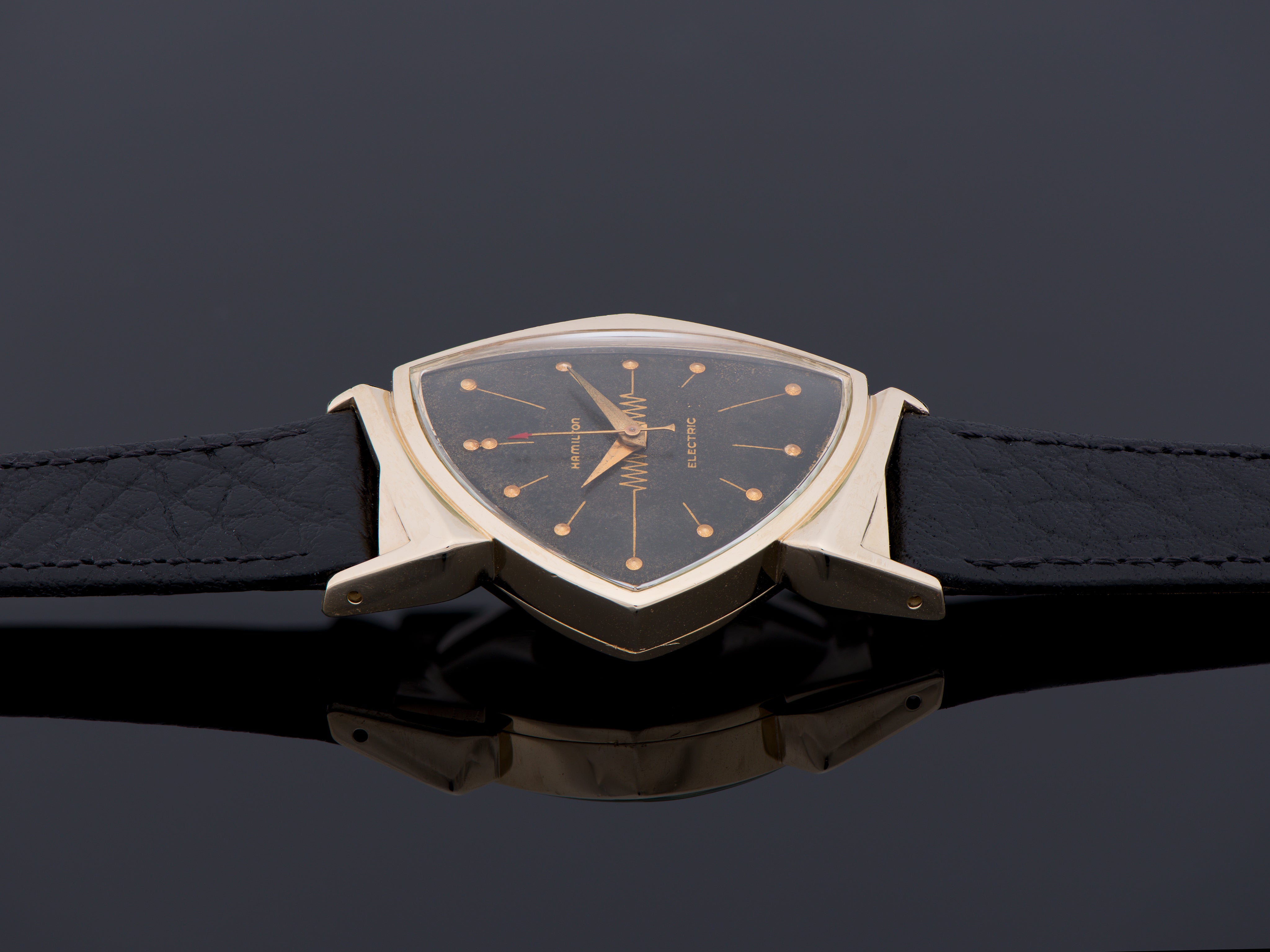 Hamilton Electric Pacer GE Breakthrough 60 14K Gold Watch