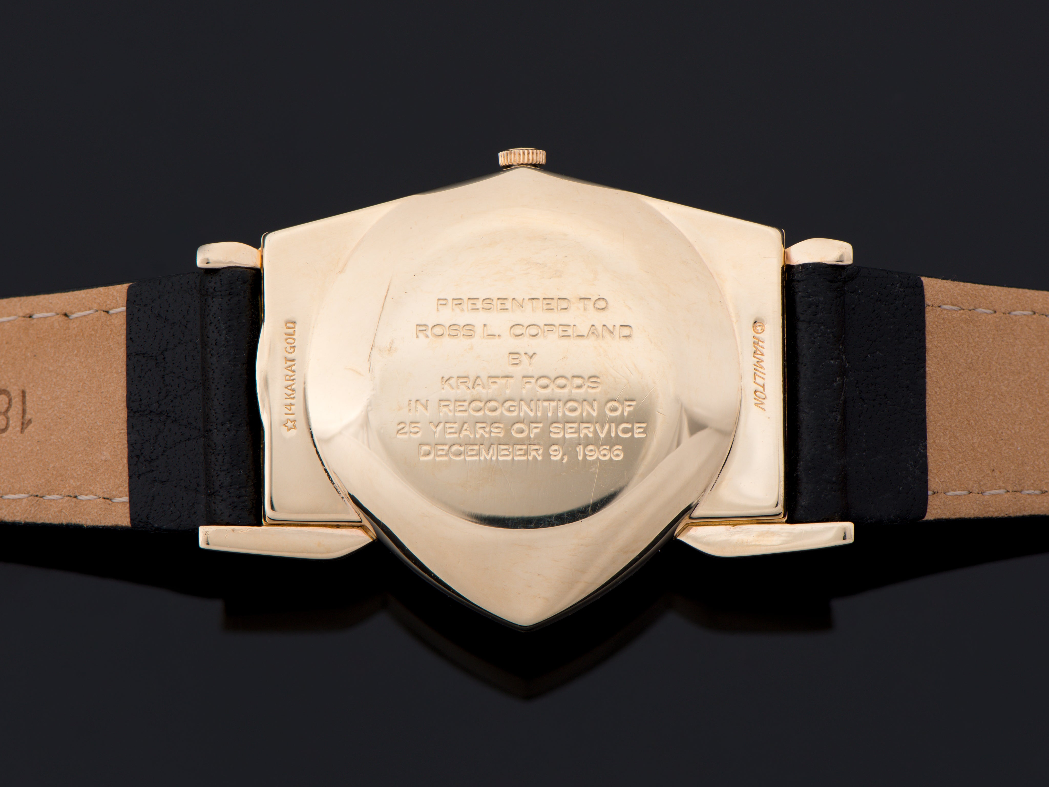 Hamilton Electric Pacer Kraft 14K Gold (Ventura II) Watch