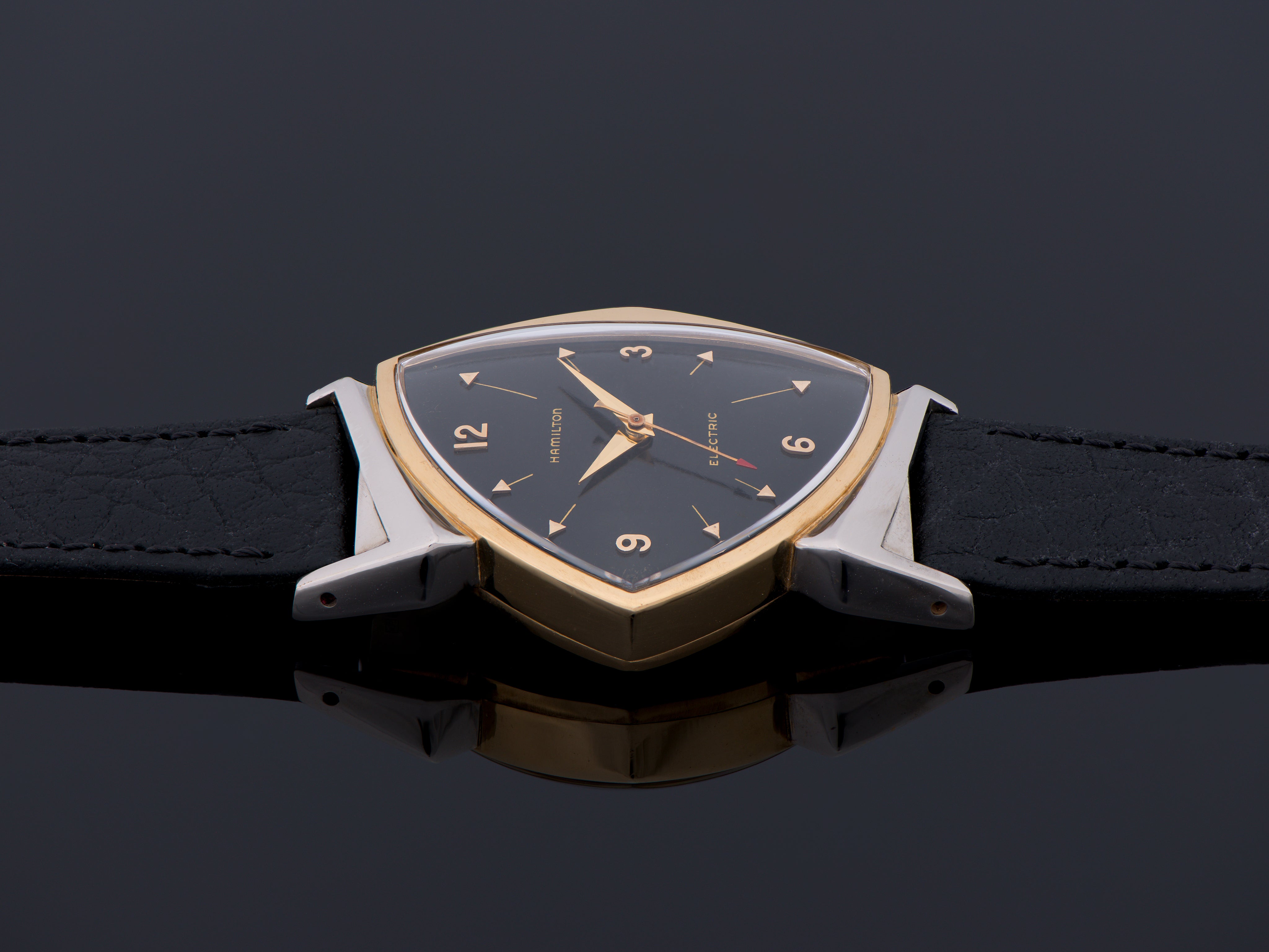 Hamilton Electric Pacer Original Finish Black Dial Watch