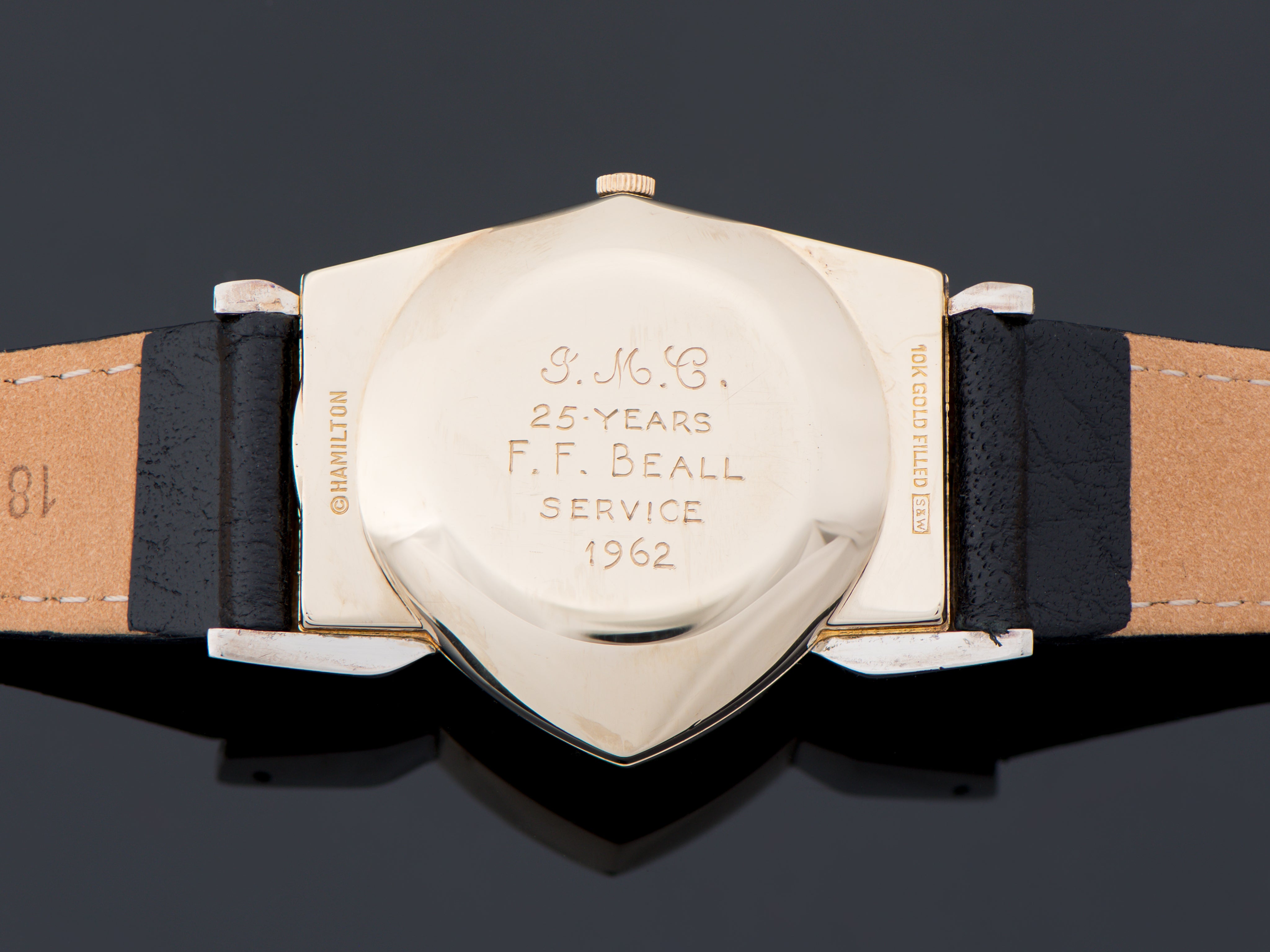 Hamilton Electric Pacer Original Finish Black Logo Dial Watch