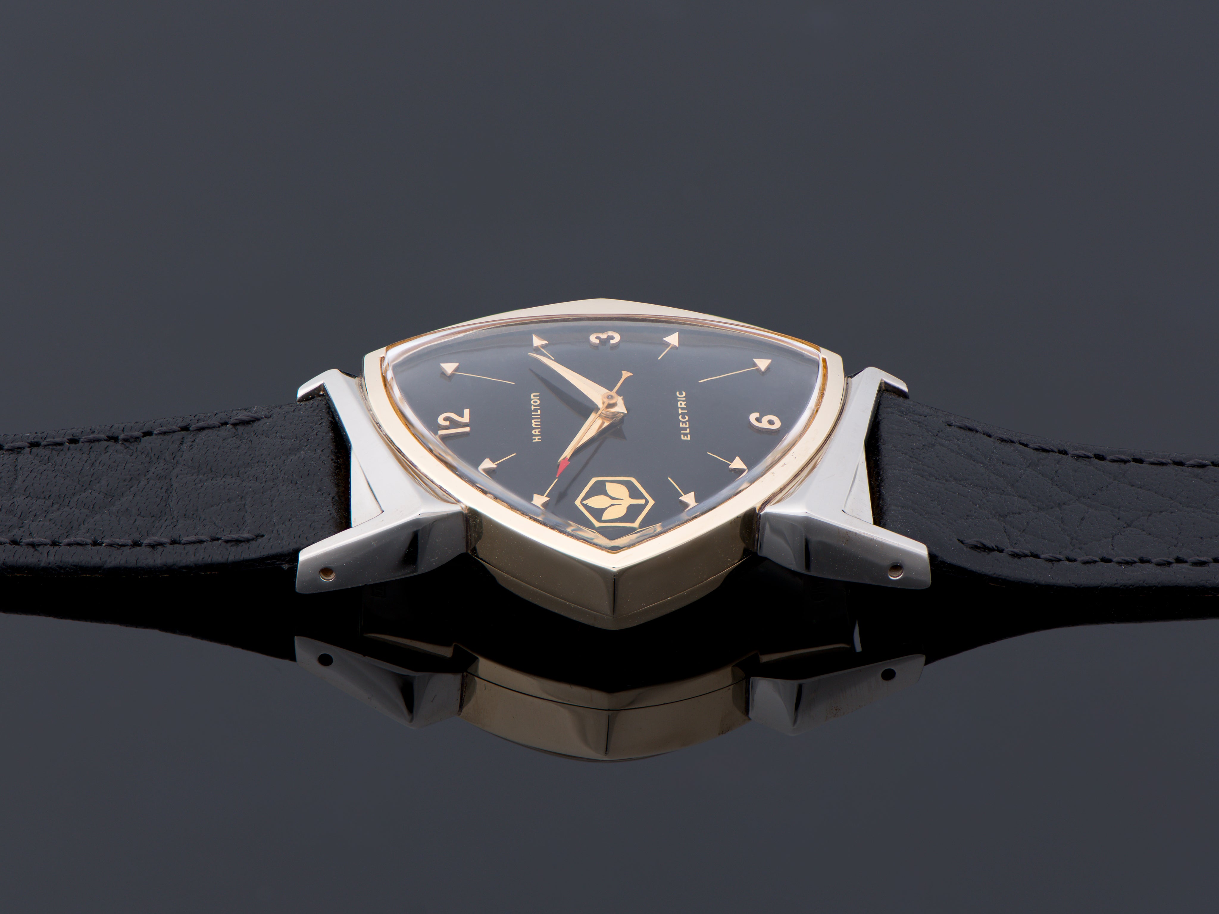 Hamilton Electric Pacer Original Finish Black Logo Dial Watch