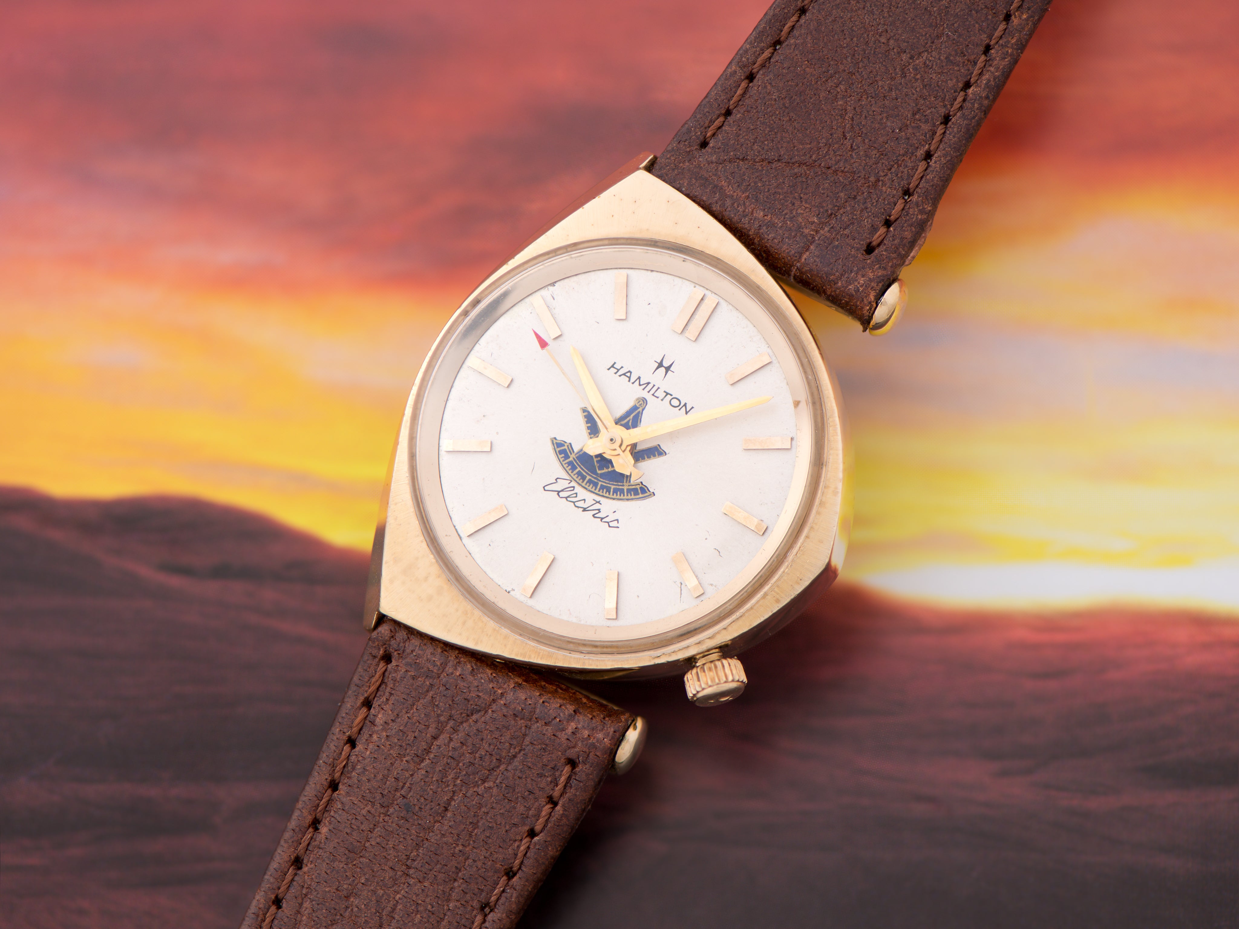 Hamilton Electric Savitar II Watch Masonic Dial